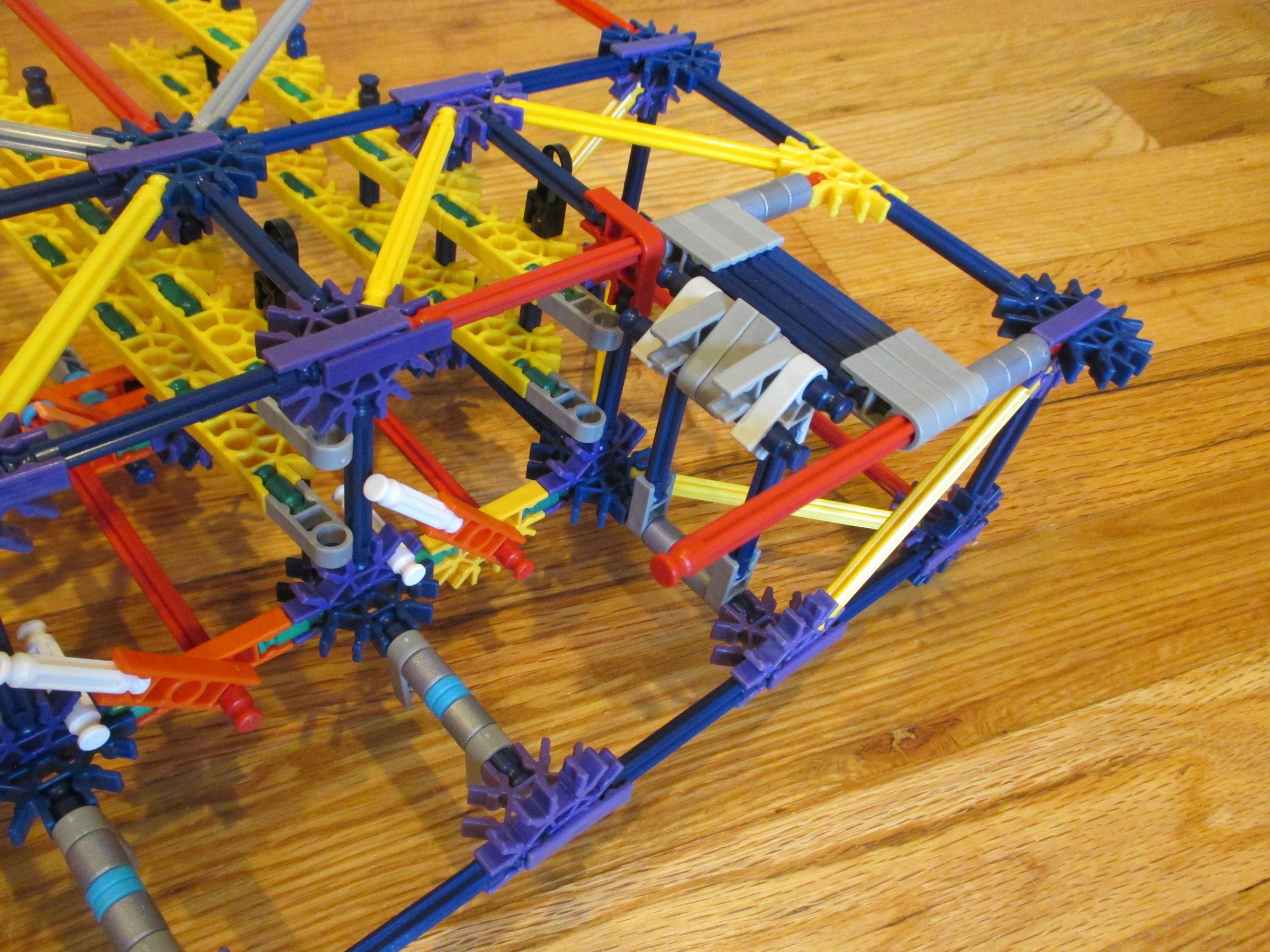 8-Ball Drawbridge Lift: a K'nex Ball Machine Lift : 17 Steps ...