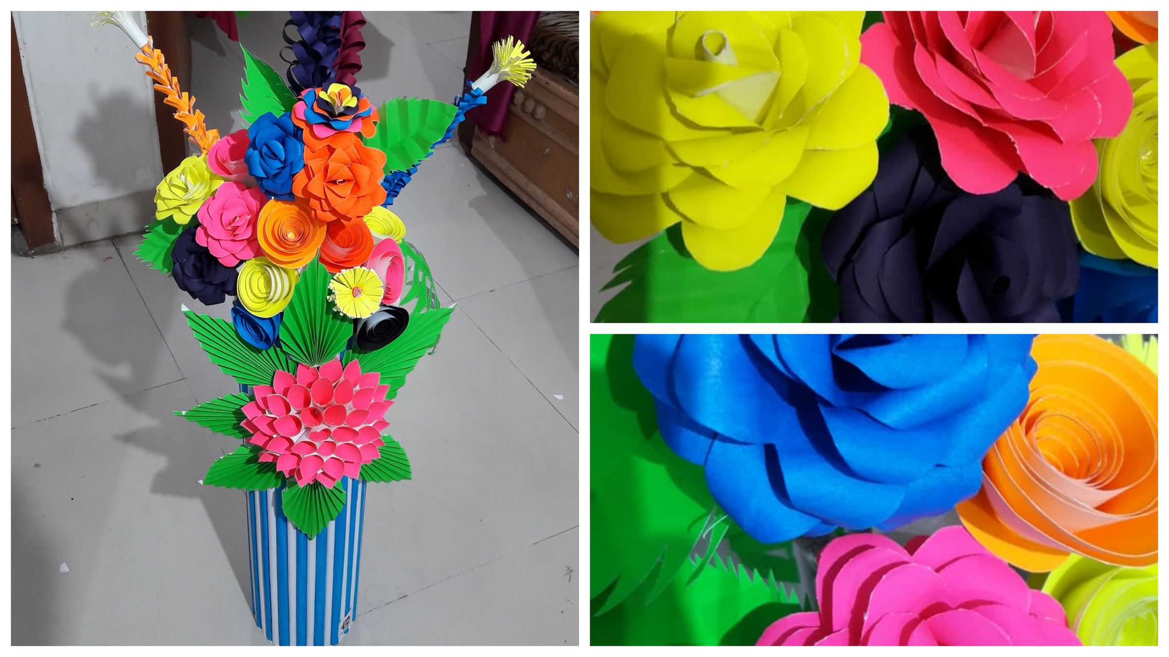 Paper Flower Vase : 6 Steps (with Pictures) - Instructables