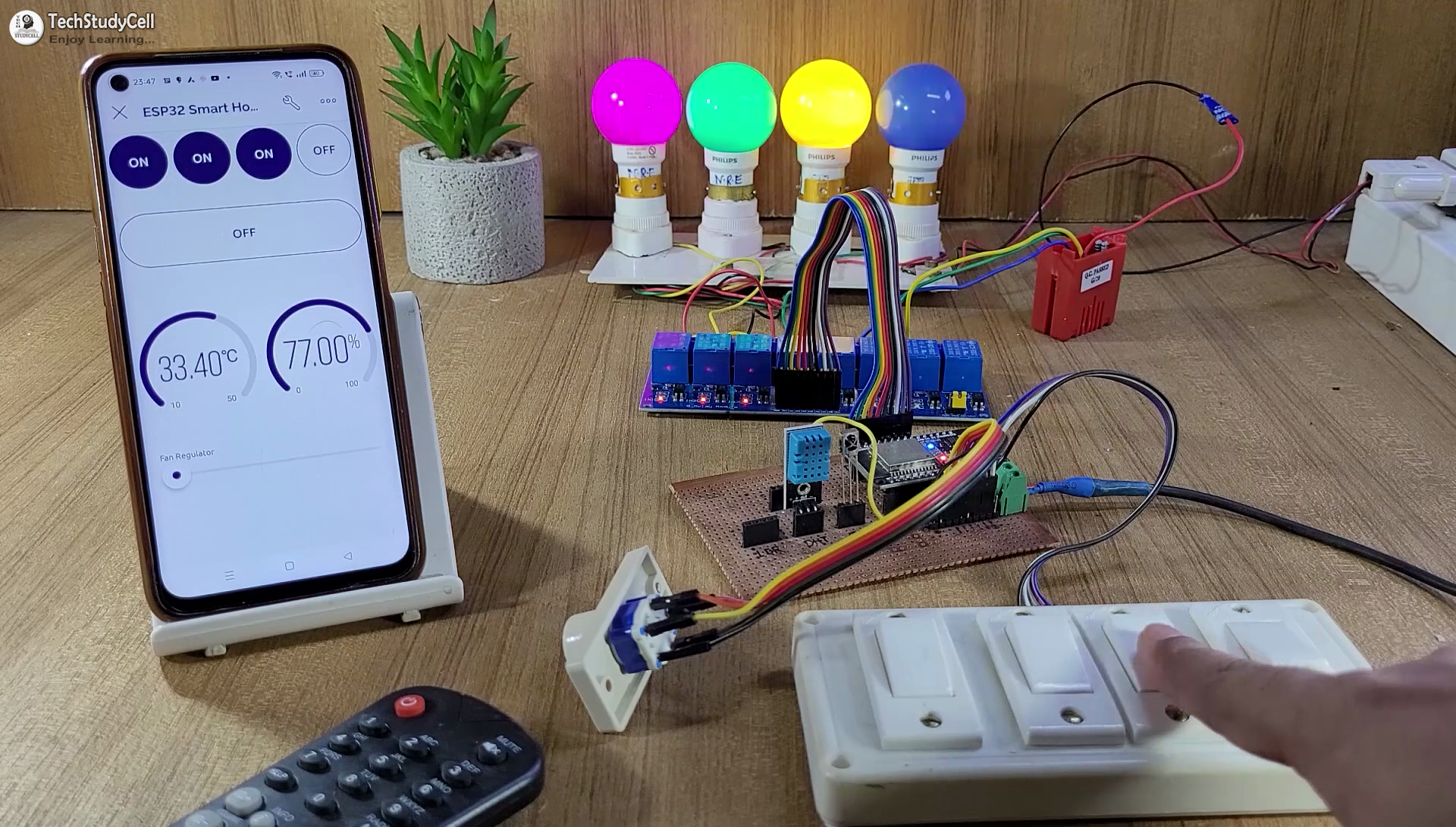 IoT Project Using ESP32 Blynk With Fan Speed Control and Sensor : 16 Steps - Instructables