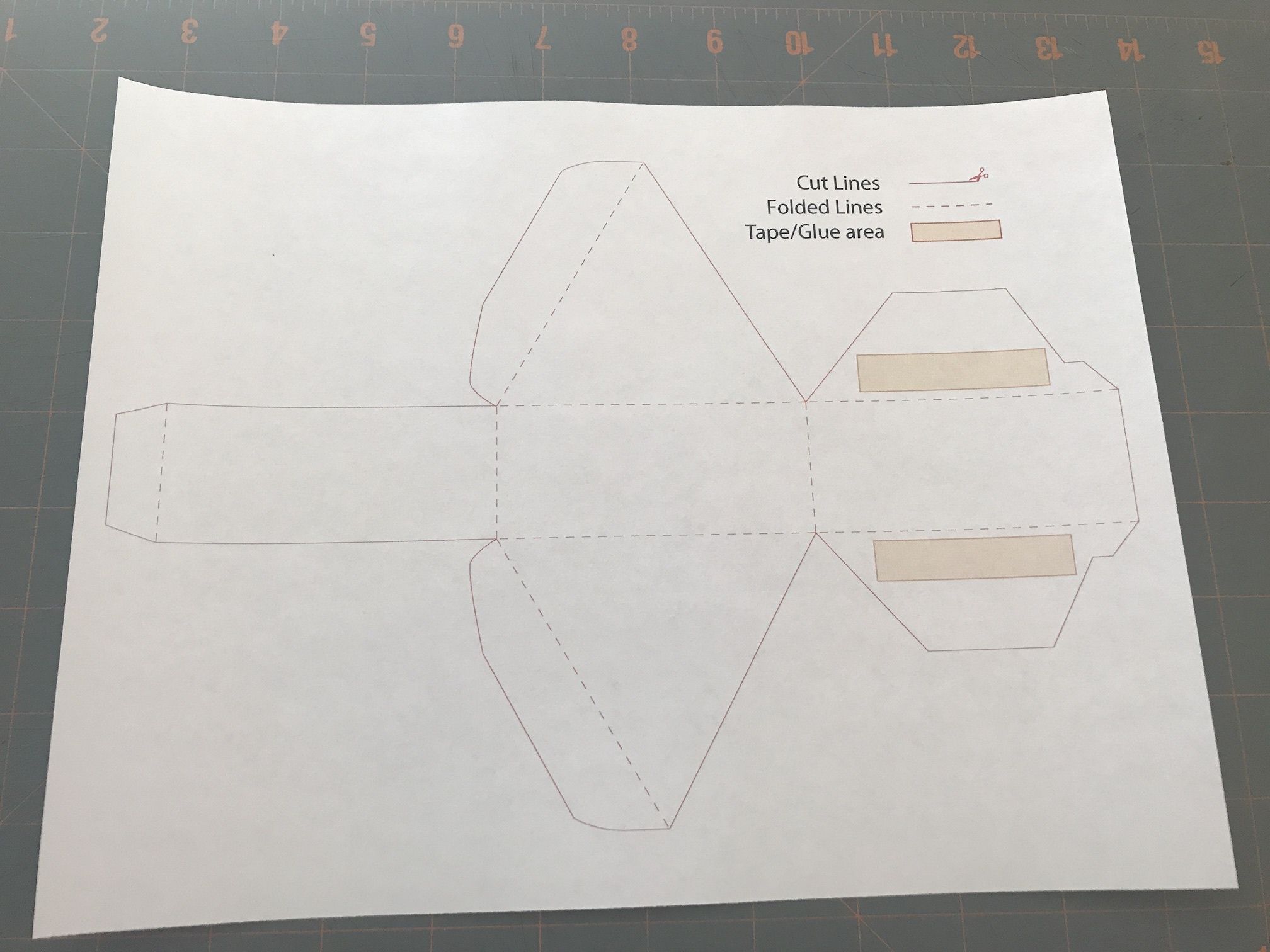 Handmade Custom Shaped Gift Box Series: Beginner - Tri-Fold Box : 6 ...