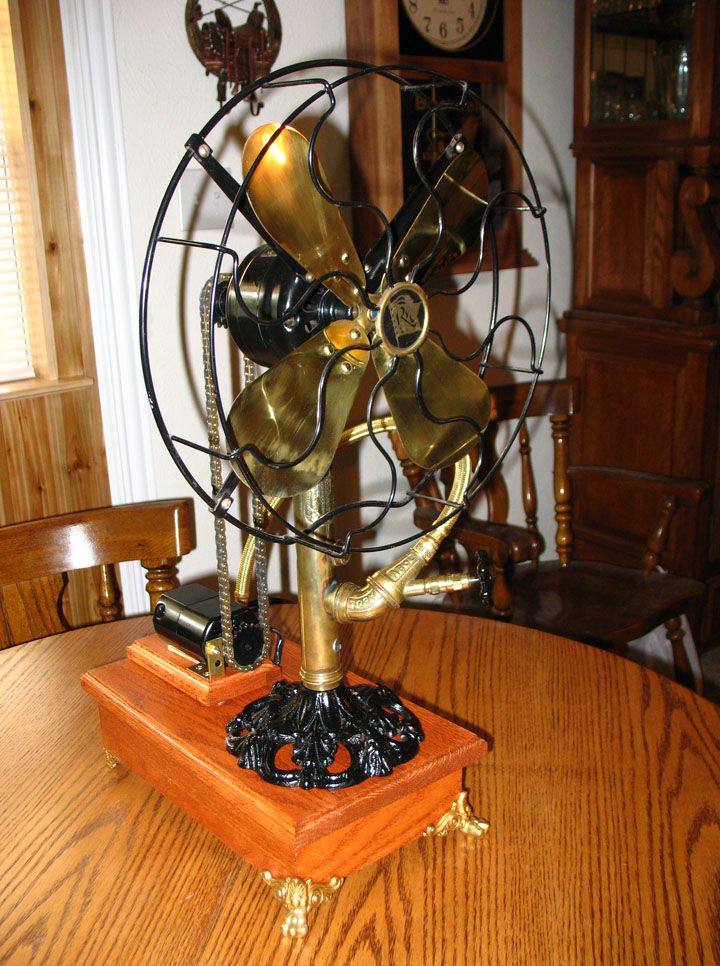 Steampunk Style Fan : 4 Steps (with Pictures) - Instructables