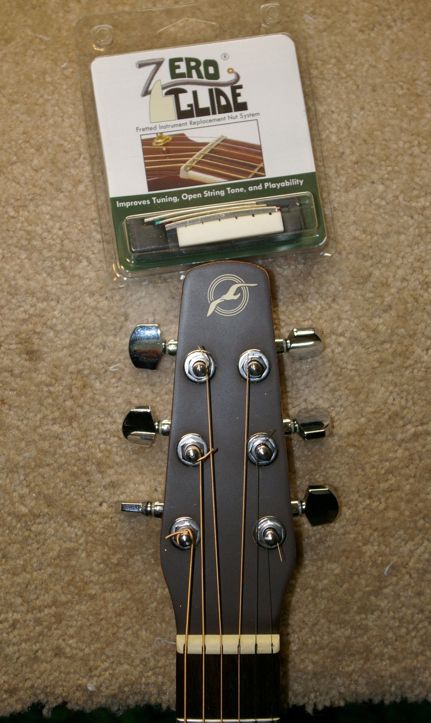 Zero Glide Nut Replacement (Zero Fret Installation) for Guitar : 4 Steps (with Pictures ...