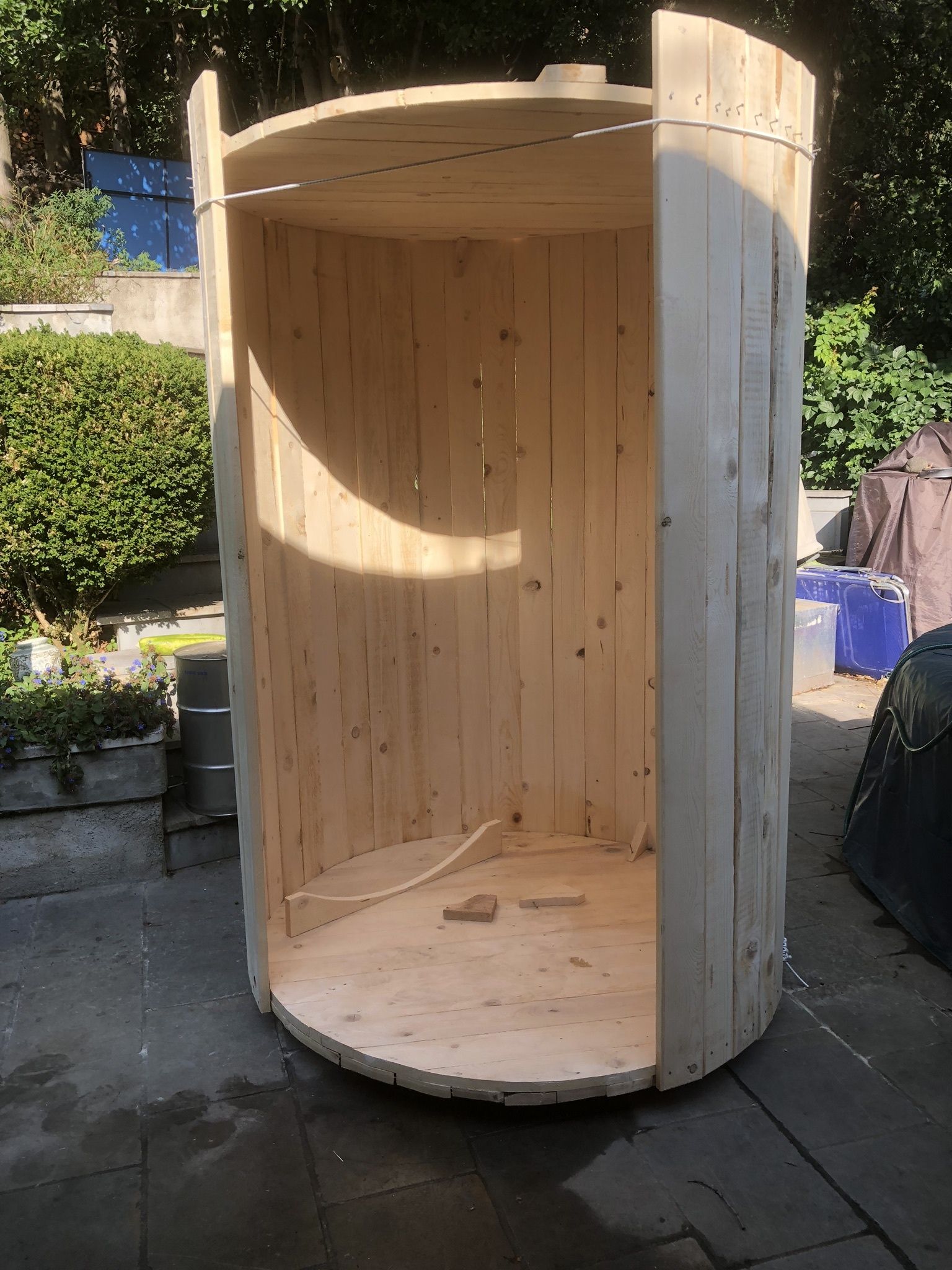 Finnish Sauna Cheap Very Small Easy to Build, and Mobile! : 9 Steps ...
