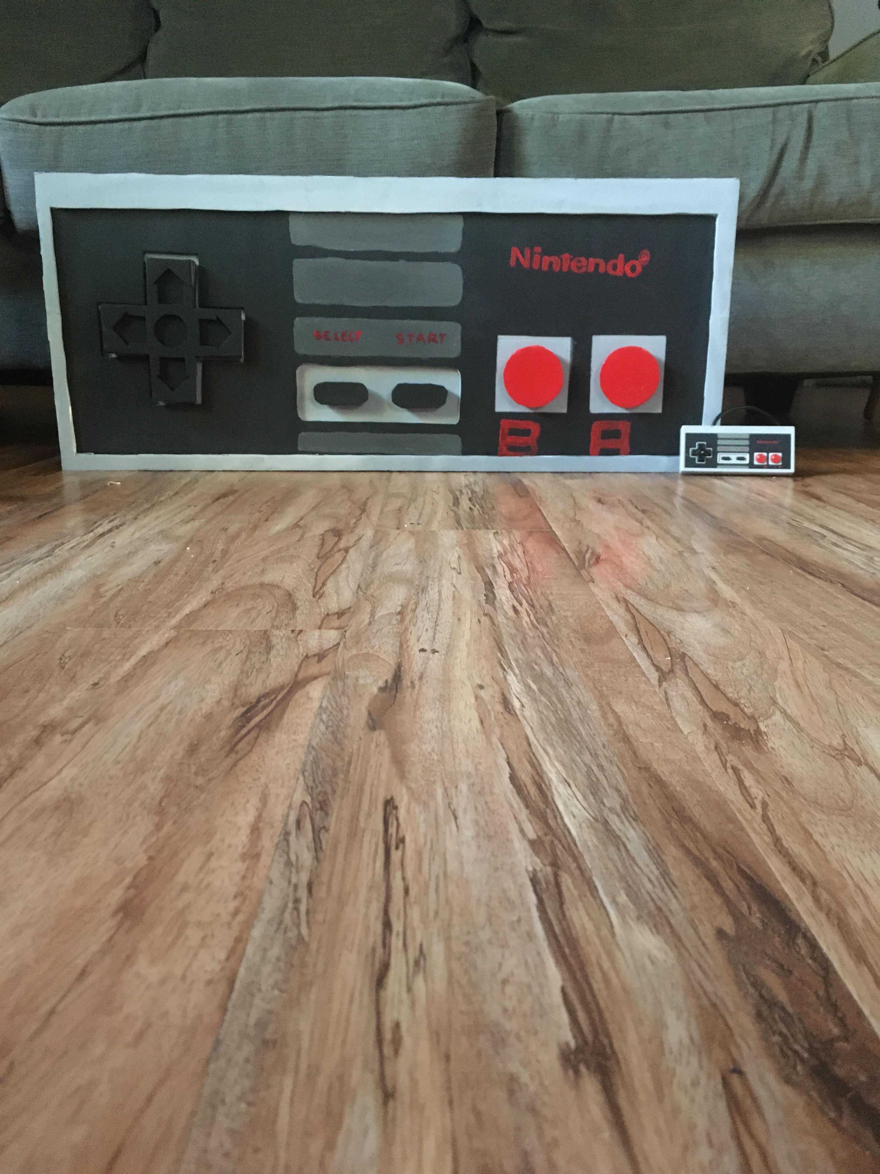 Supersized NES Controller : 14 Steps (with Pictures) - Instructables