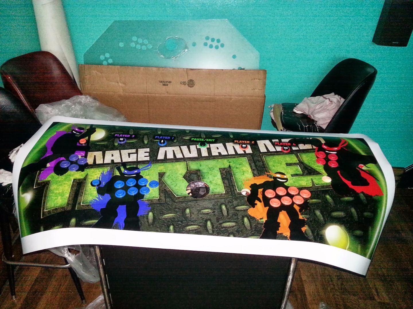 4-Player Pedestal Arcade Cabinet for MAME : 32 Steps (with Pictures ...