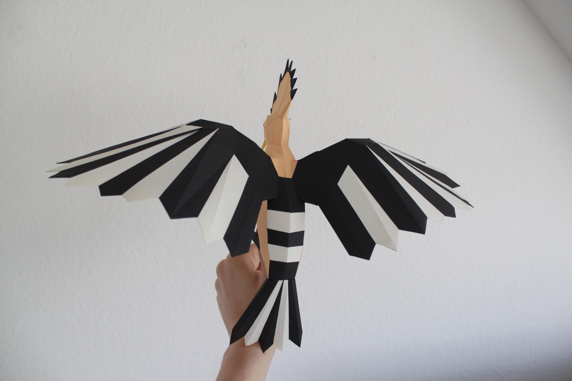 Papercraft Low-Poly Hoopoe : 3 Steps - Instructables