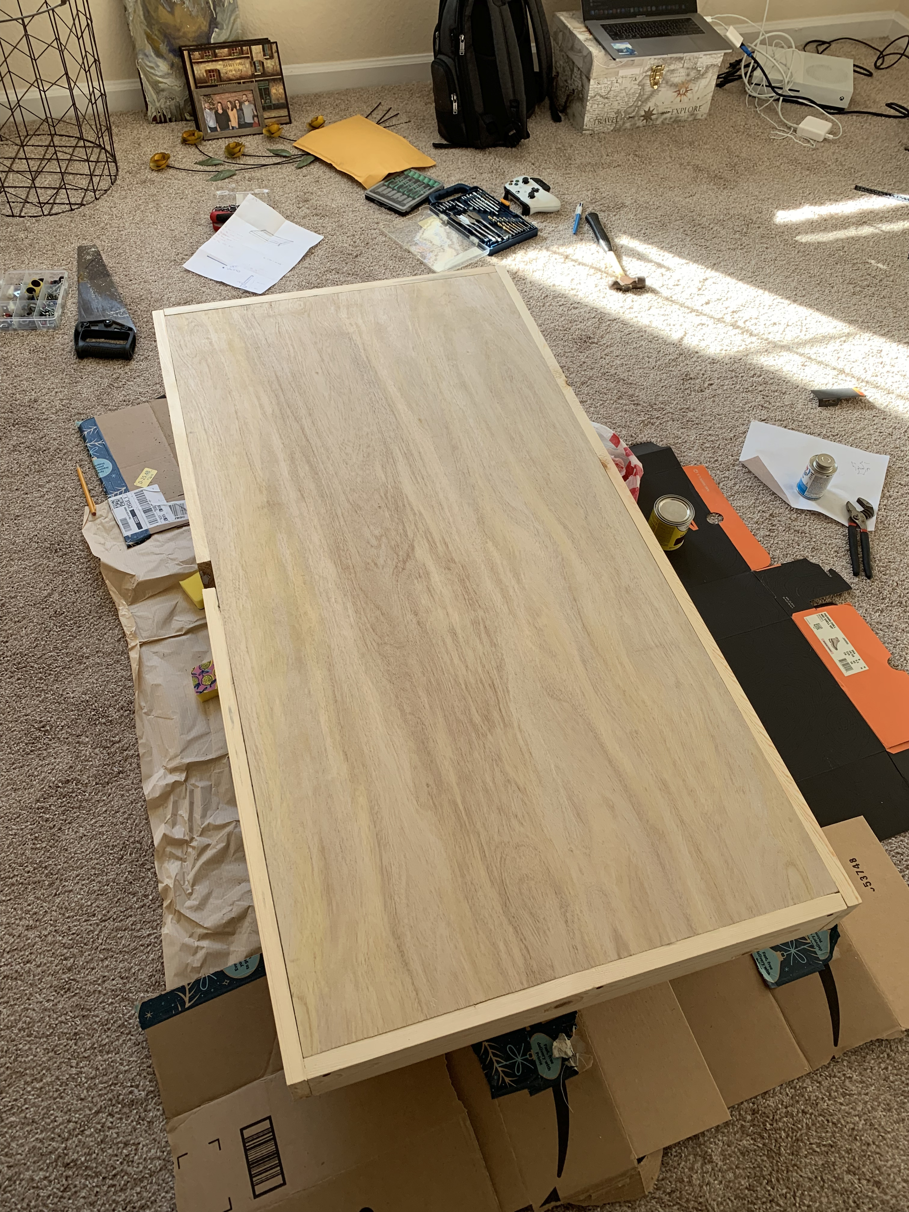 Homemade Standing Desk : 11 Steps (with Pictures) - Instructables