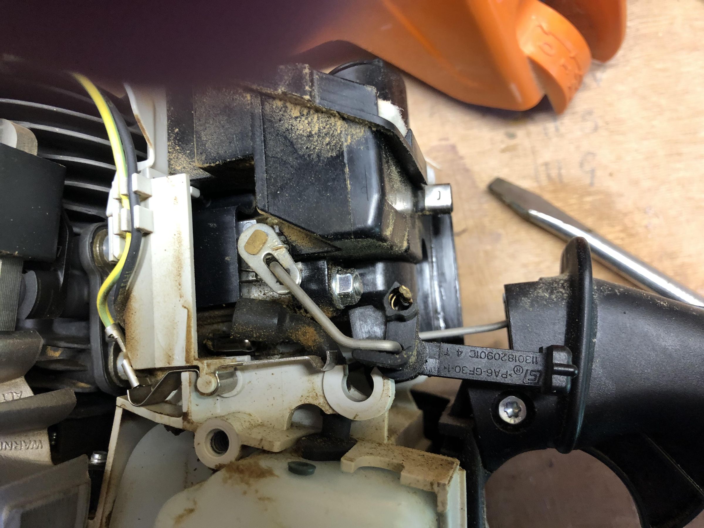 Stihl MS180 Chainsaw Fuel Line and Filter Replacement : 3 Steps (with ...