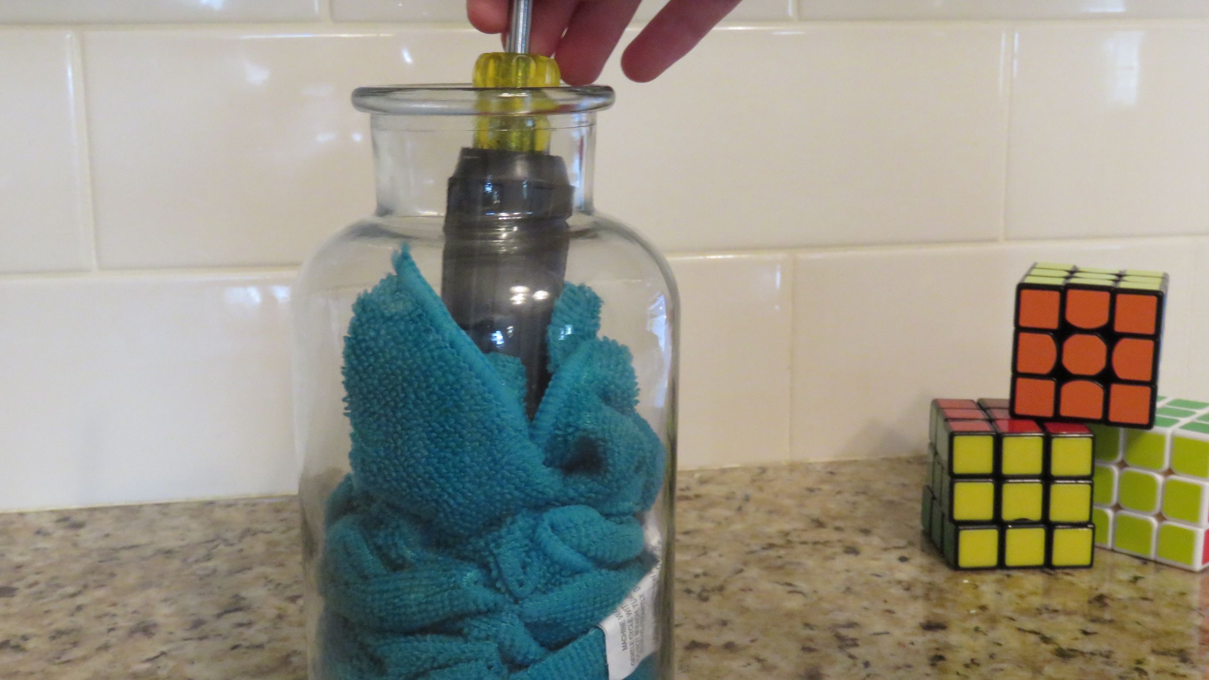 How to Put a Rubik's Cube in a Bottle! : 9 Steps (with Pictures ...