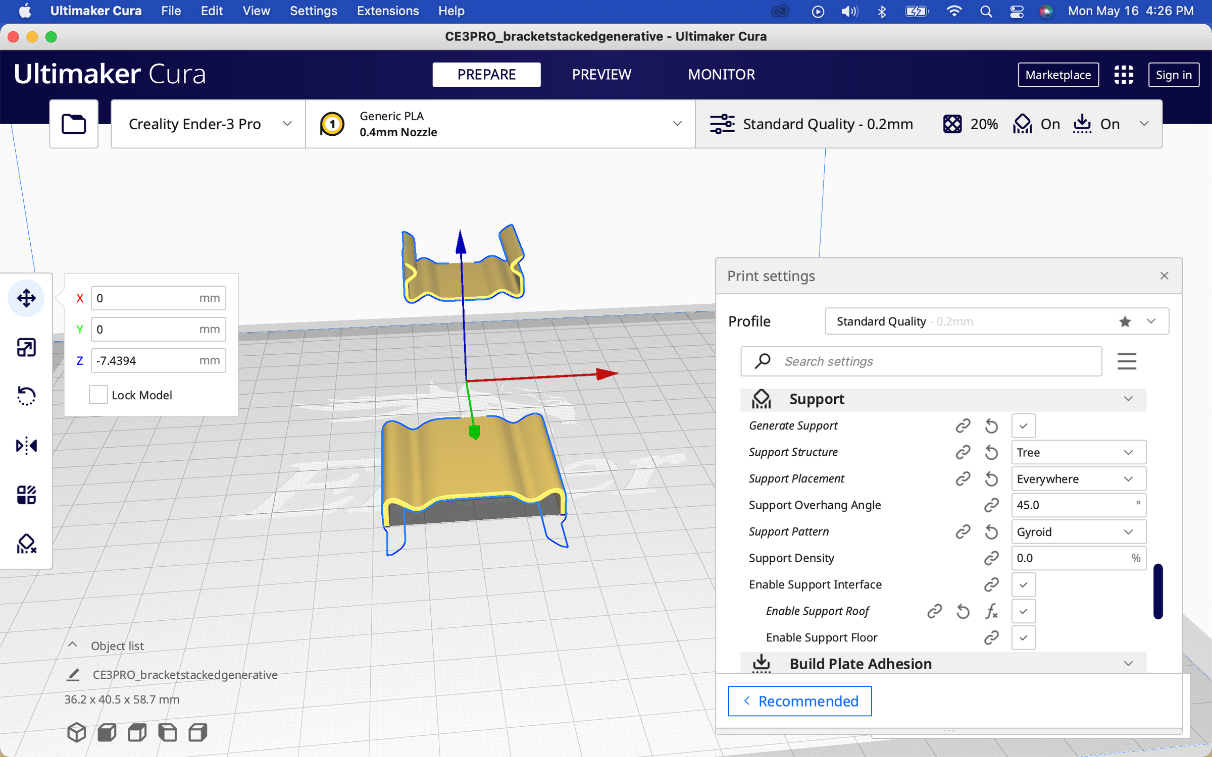 Week 7: Fusion 360 Shape Optimization + Generative Design : 3 Steps - Instructables