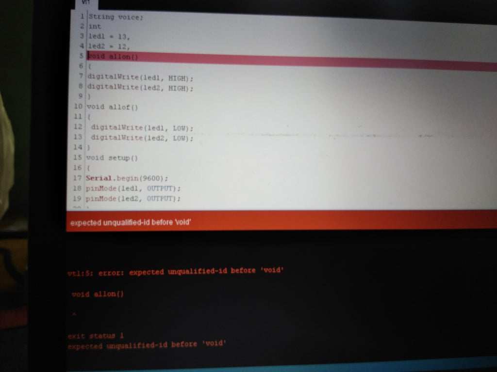 Voice Activated Arduino Bluetooth Android 7 Steps With Pictures Instructables