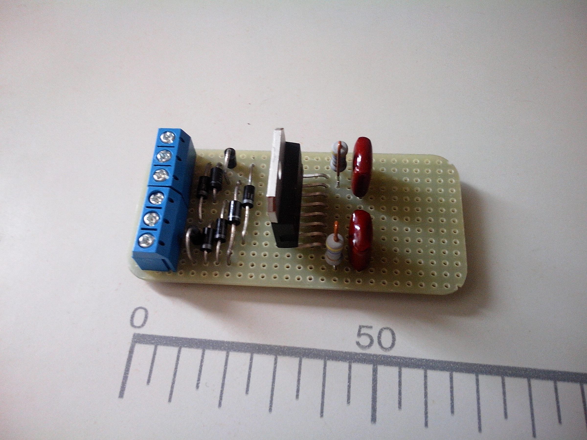 Dual H-Bridge - L298 Breakout Board - Homemade : 6 Steps - Instructables
