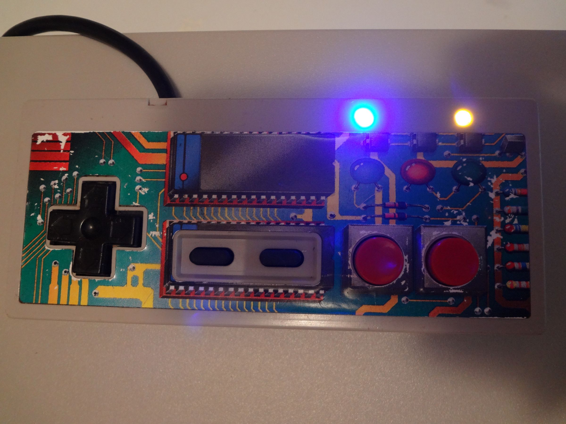 Adding Led's to NES Controller. : 3 Steps - Instructables
