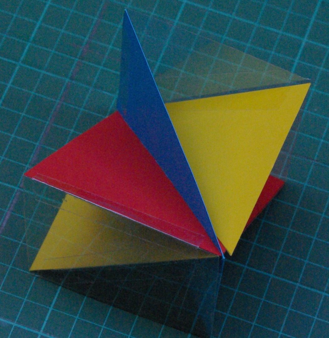 Making a Model That Illustrates Partitioning a Cube Into Six Congruent ...