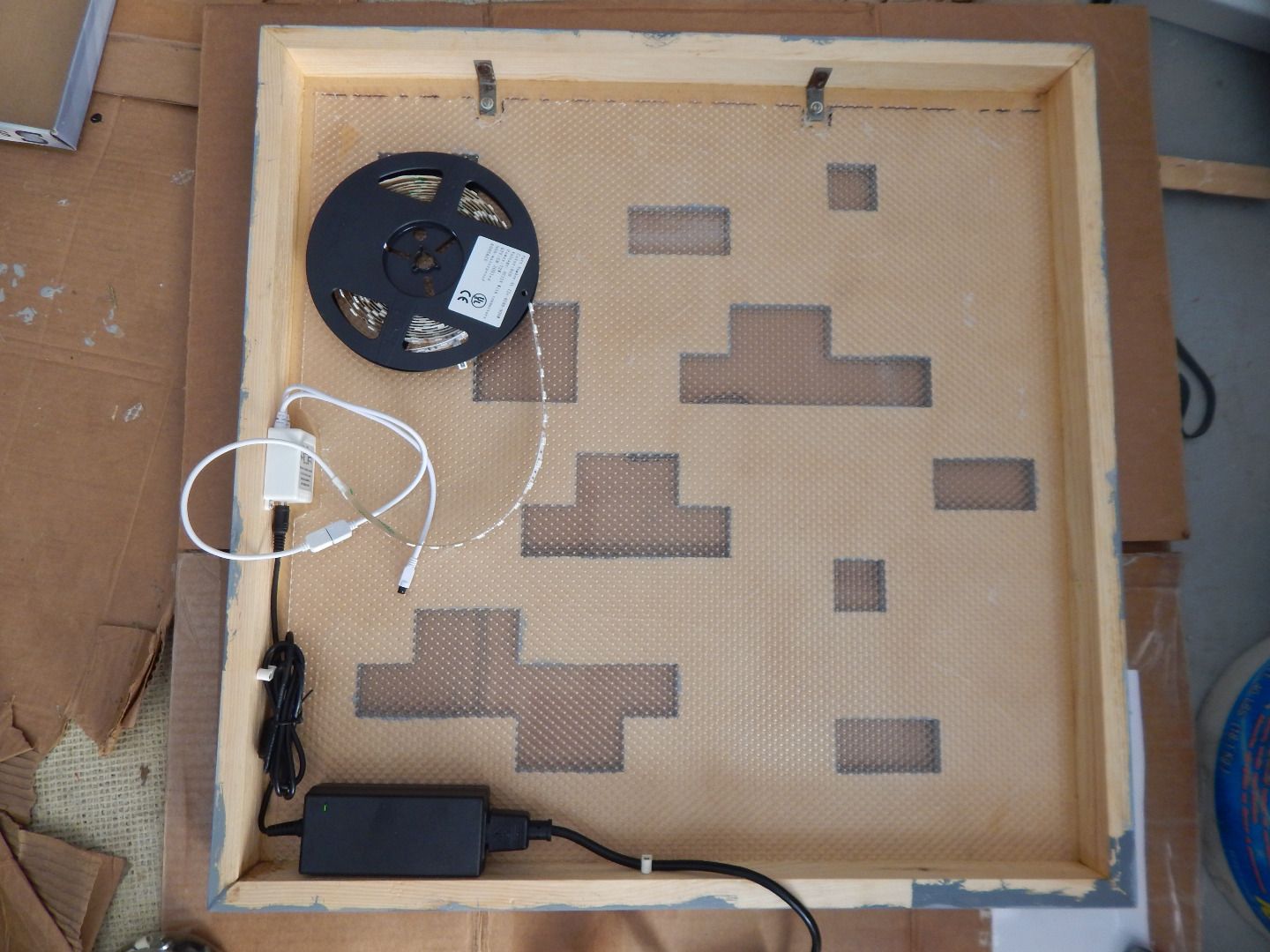 2'x2' Glowing Minecraft Ore Night Light : 6 Steps (with Pictures ...