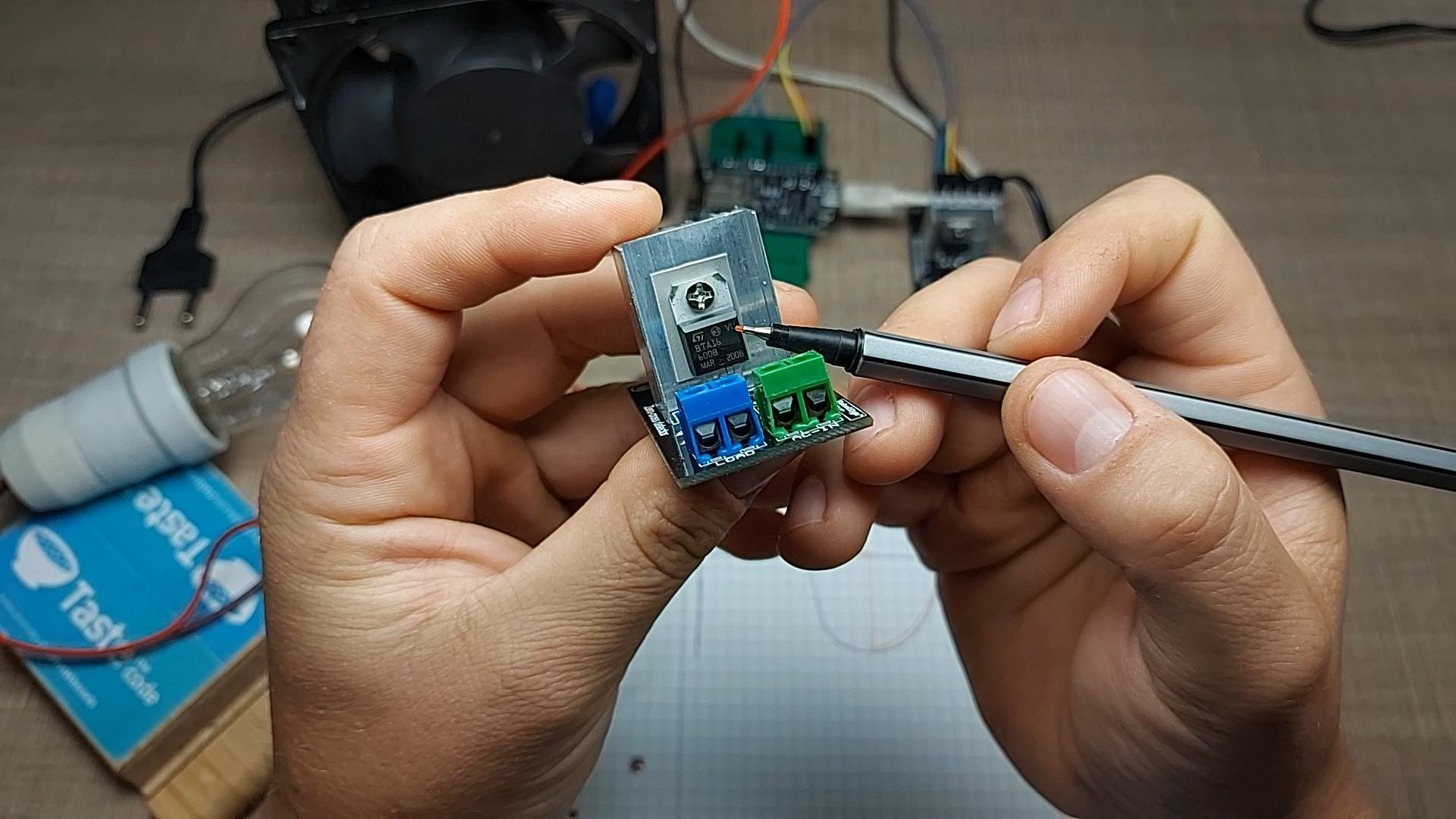 AC Dimming and AC Motor Speed Control How to With Arduino/NodeMCU : 5 ...