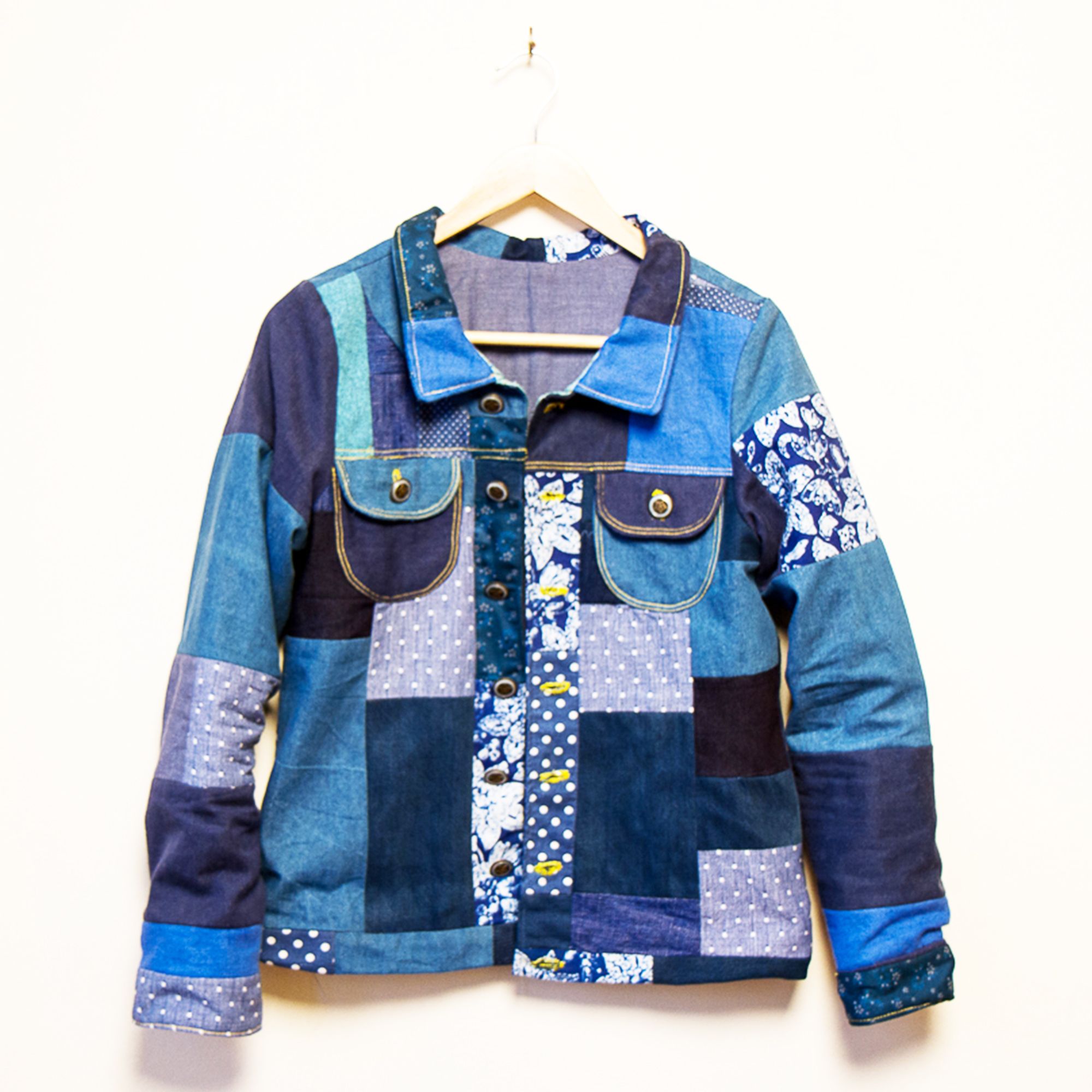 Patchwork Denim Jacket : 17 Steps (with Pictures) - Instructables