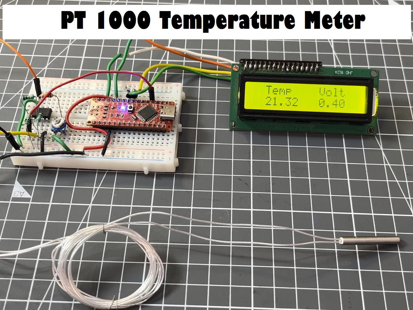 How To Use RTD Sensor PT100 With Arduino Tutorial, 58% OFF