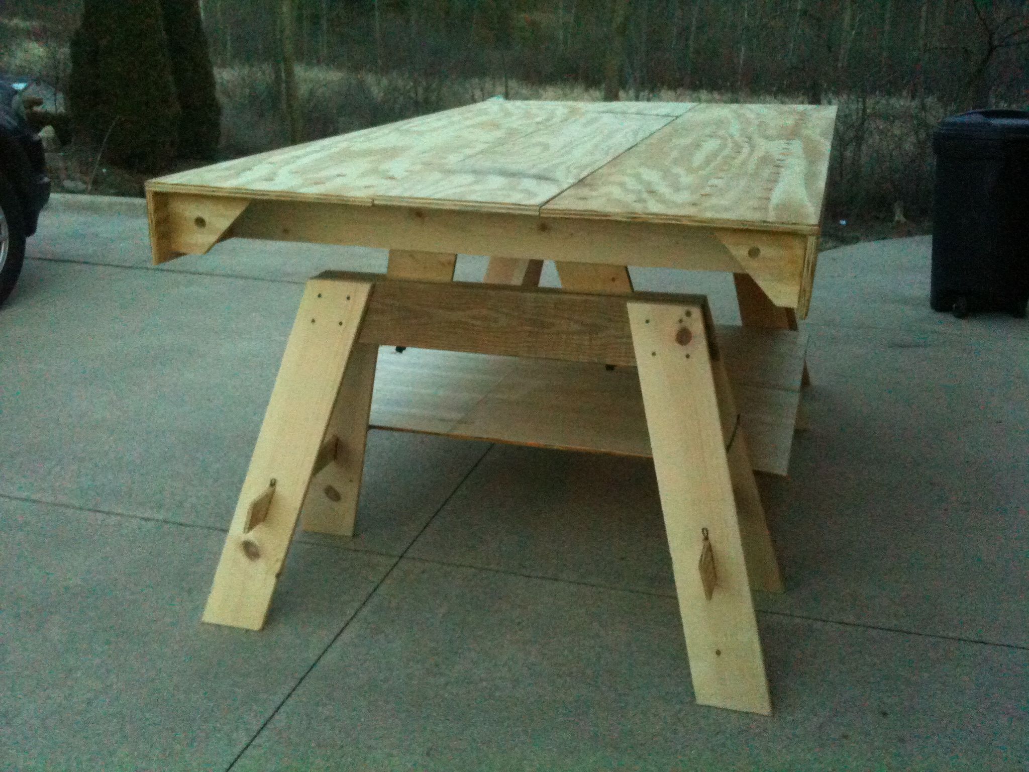 Multi-Functional Portable Workbench : 9 Steps (with Pictures ...
