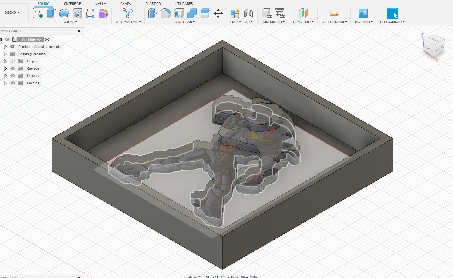 Modelo 3D : 10 Steps - Instructables