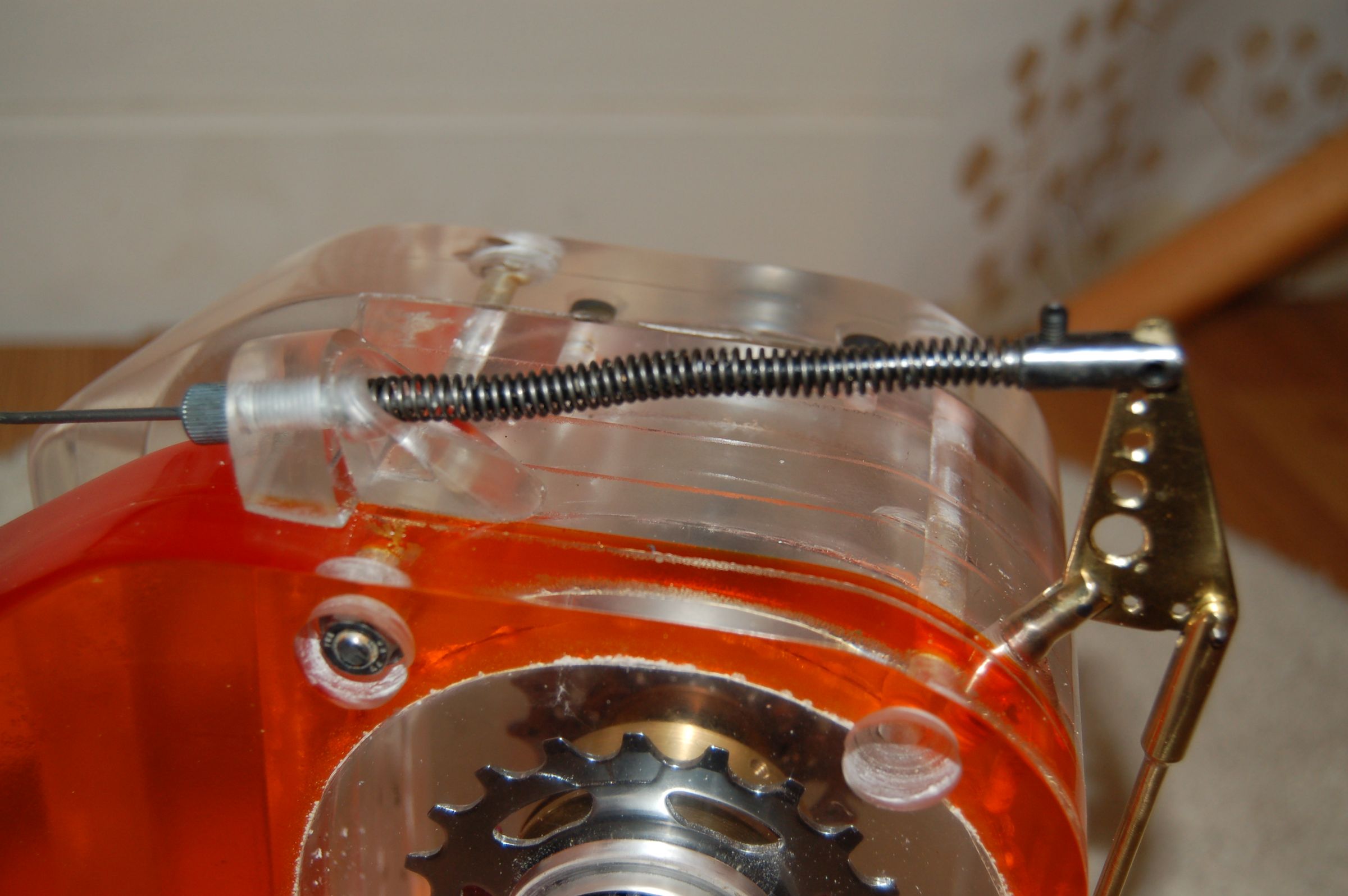 Transparent Gearbox on a Homemade Bicycle : 10 Steps (with Pictures ...
