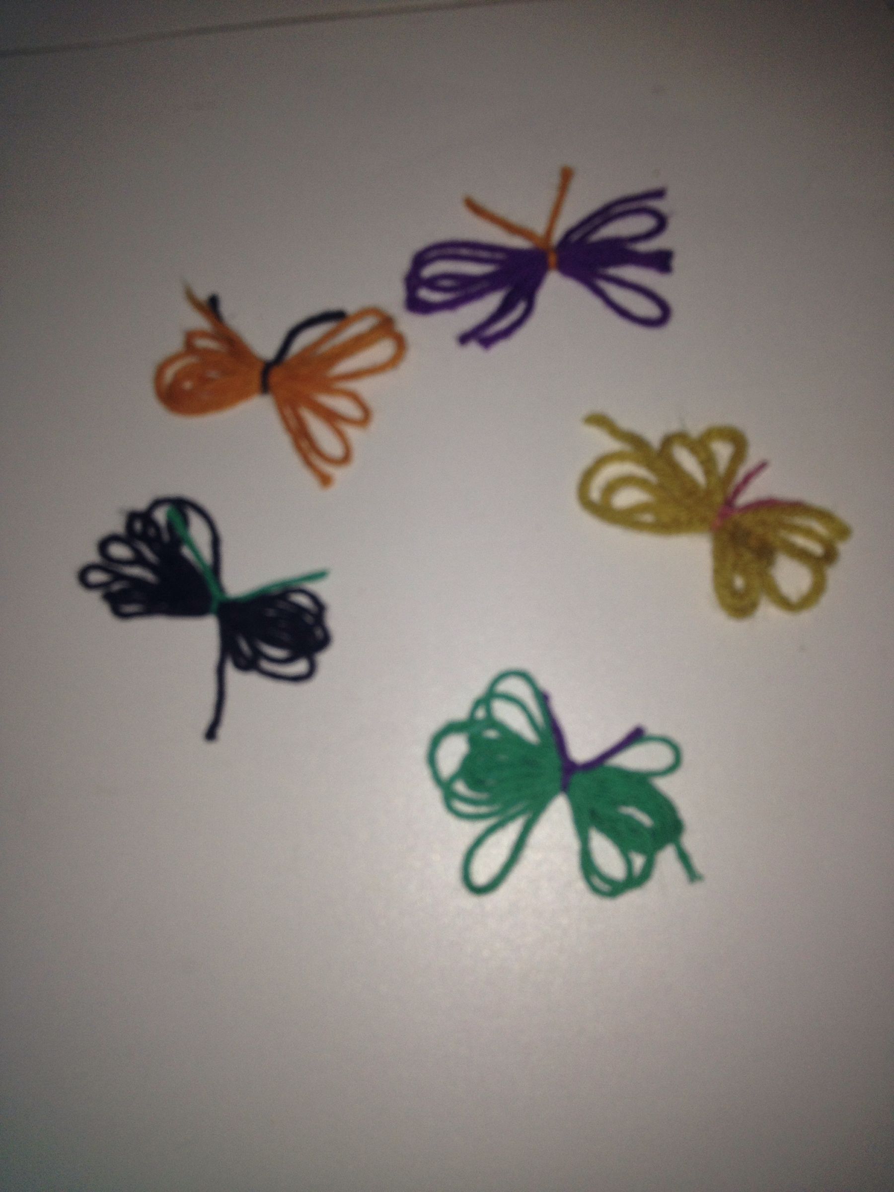 How to Make a Yarn Butterfly : 3 Steps - Instructables