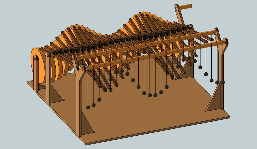 Kinetic Sculpture Wave