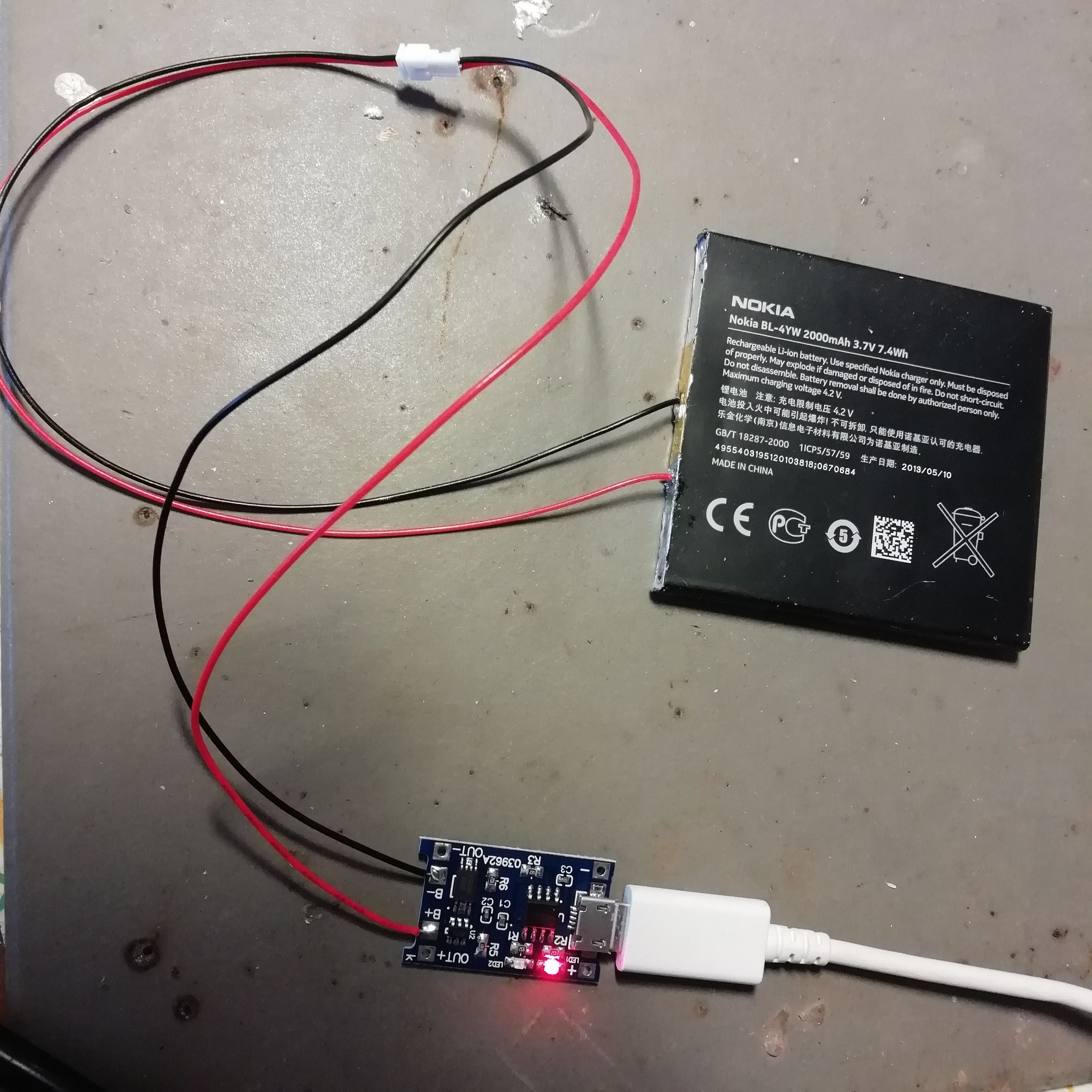 Repurposing Mobile Phone Battery for Your Arduino Project : 3 Steps ...