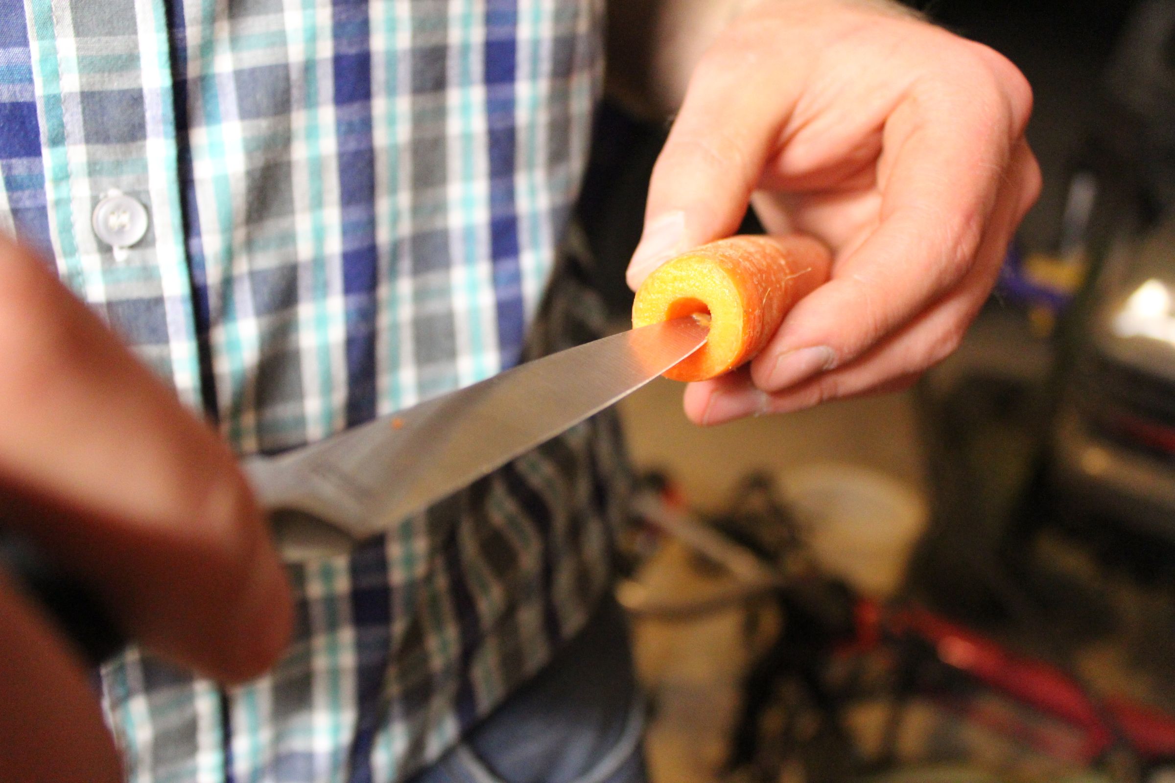Turn Your Food on a Lathe! (Made From a Drill Press) : 8 Steps (with ...