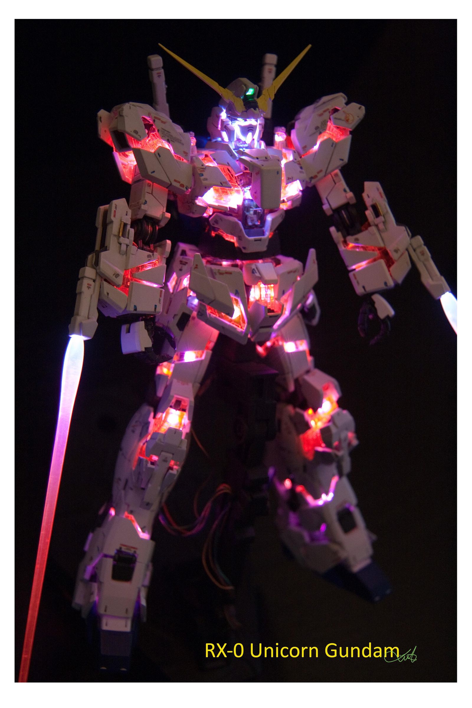 RG 1/144 Unicorn Gundam Using Arduino Nano and Attiny85 : 10 Steps ...