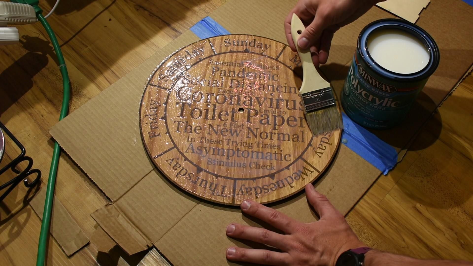 Quarantine Clock : 4 Steps (with Pictures) - Instructables