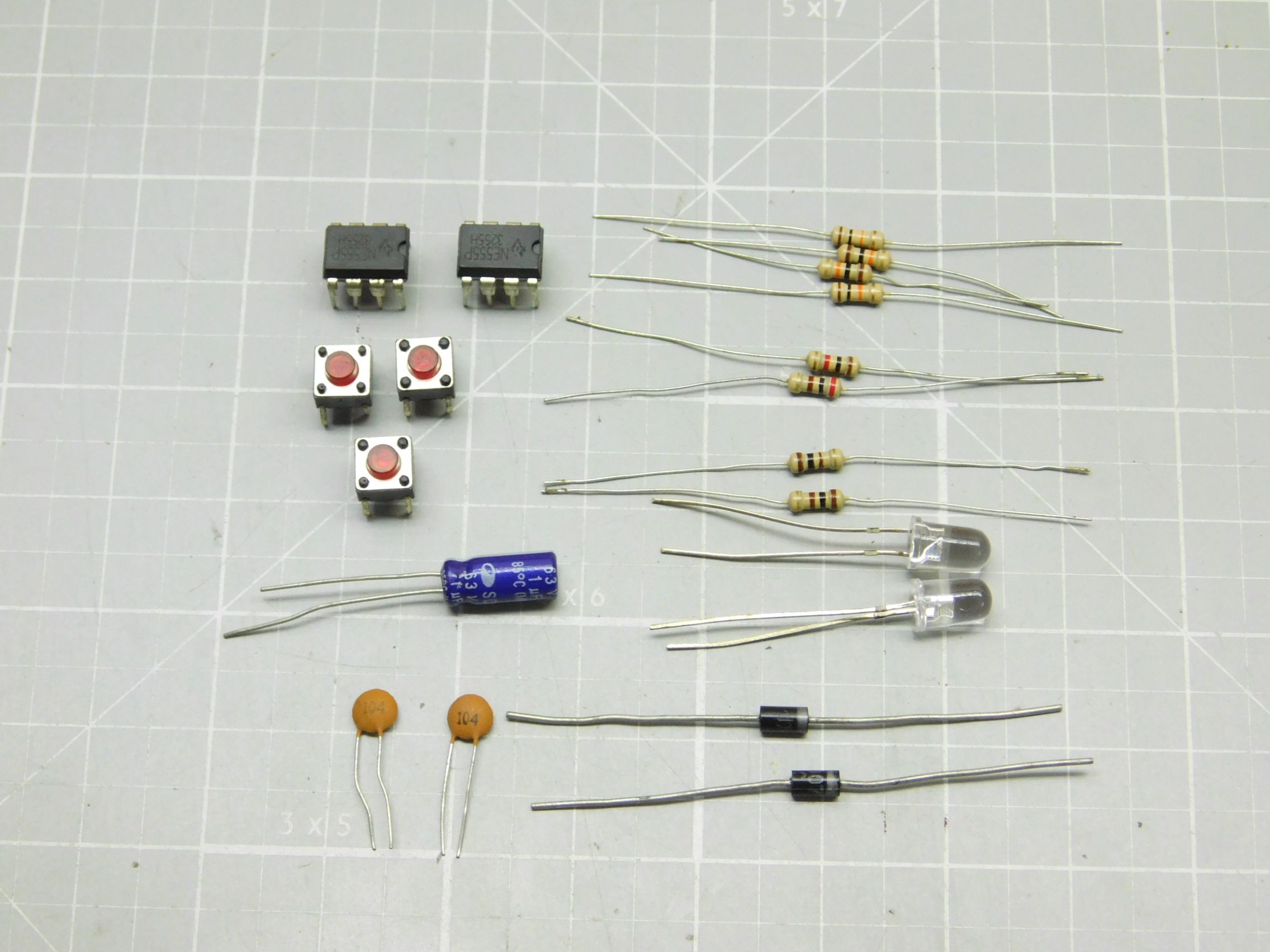 Let's Make! 5 More BreadBoard Projects for Beginners : 11 Steps (with ...