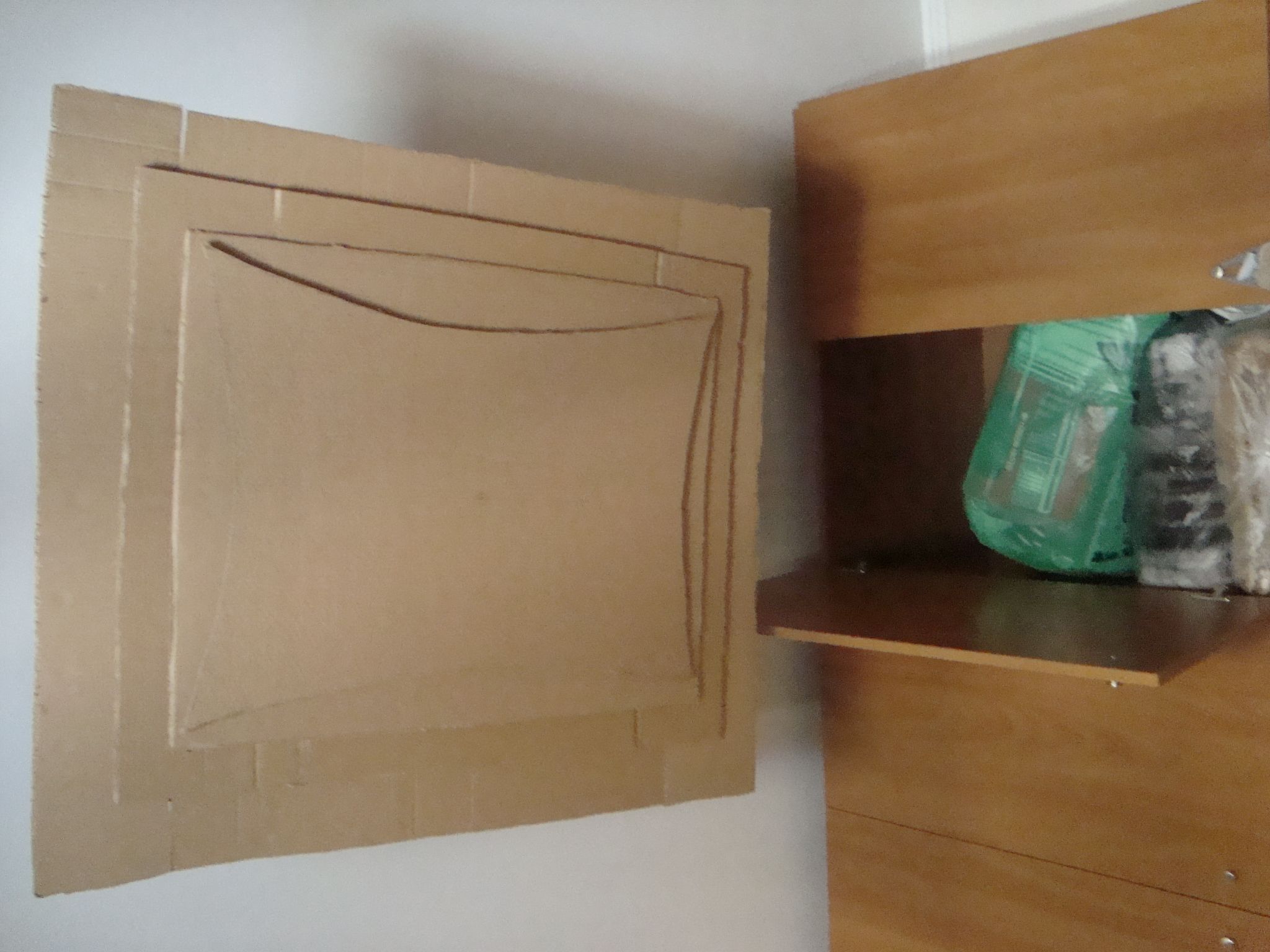 Modern LED Cardboard Ceiling Light : 6 Steps (with Pictures ...