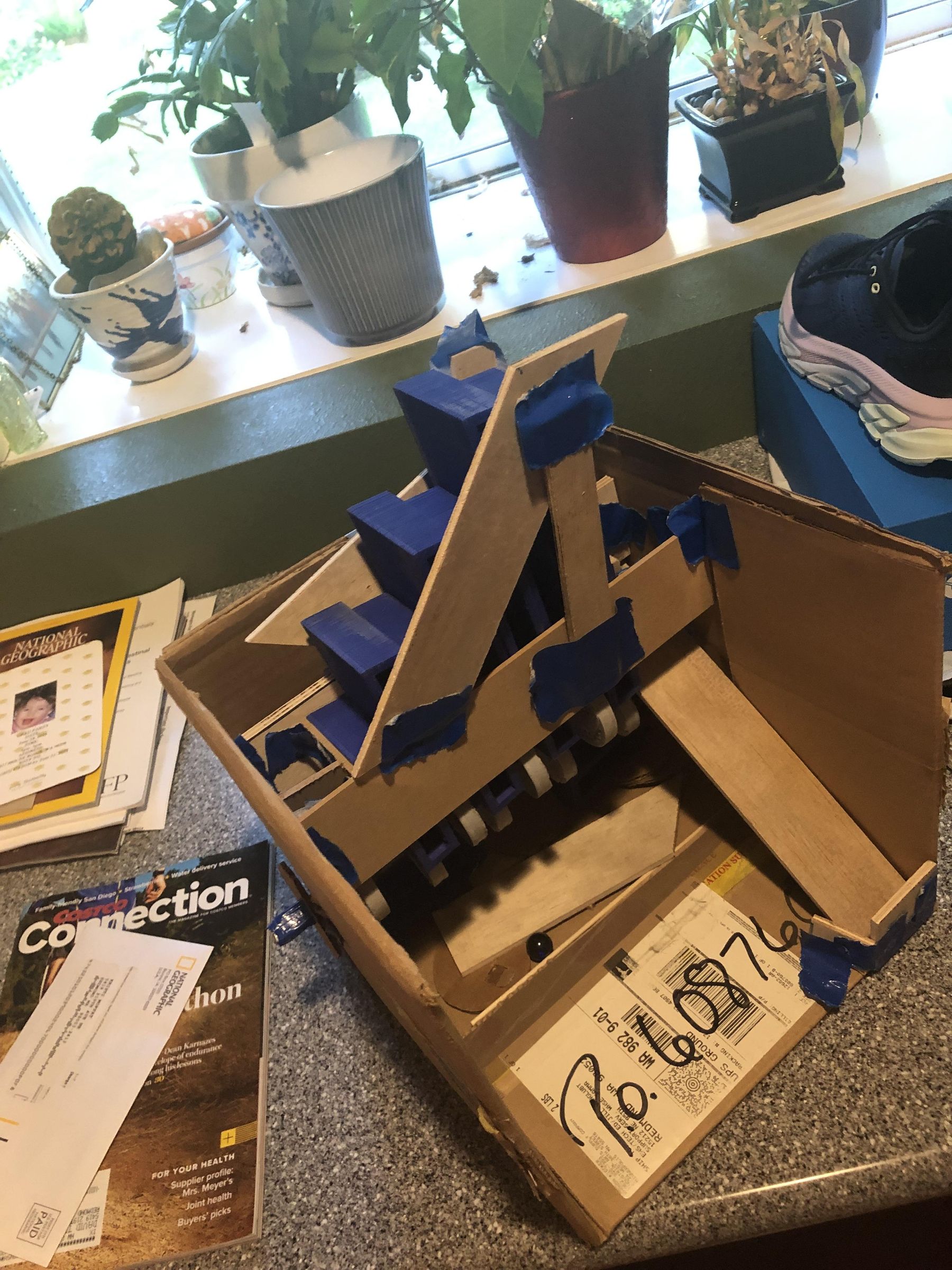 Cardboard Automata Stairs - Instructables