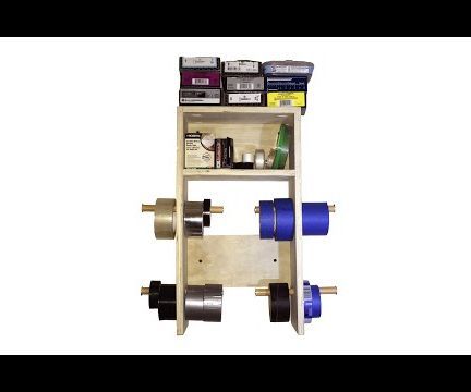 Super Easy Tape Rack - Instructables