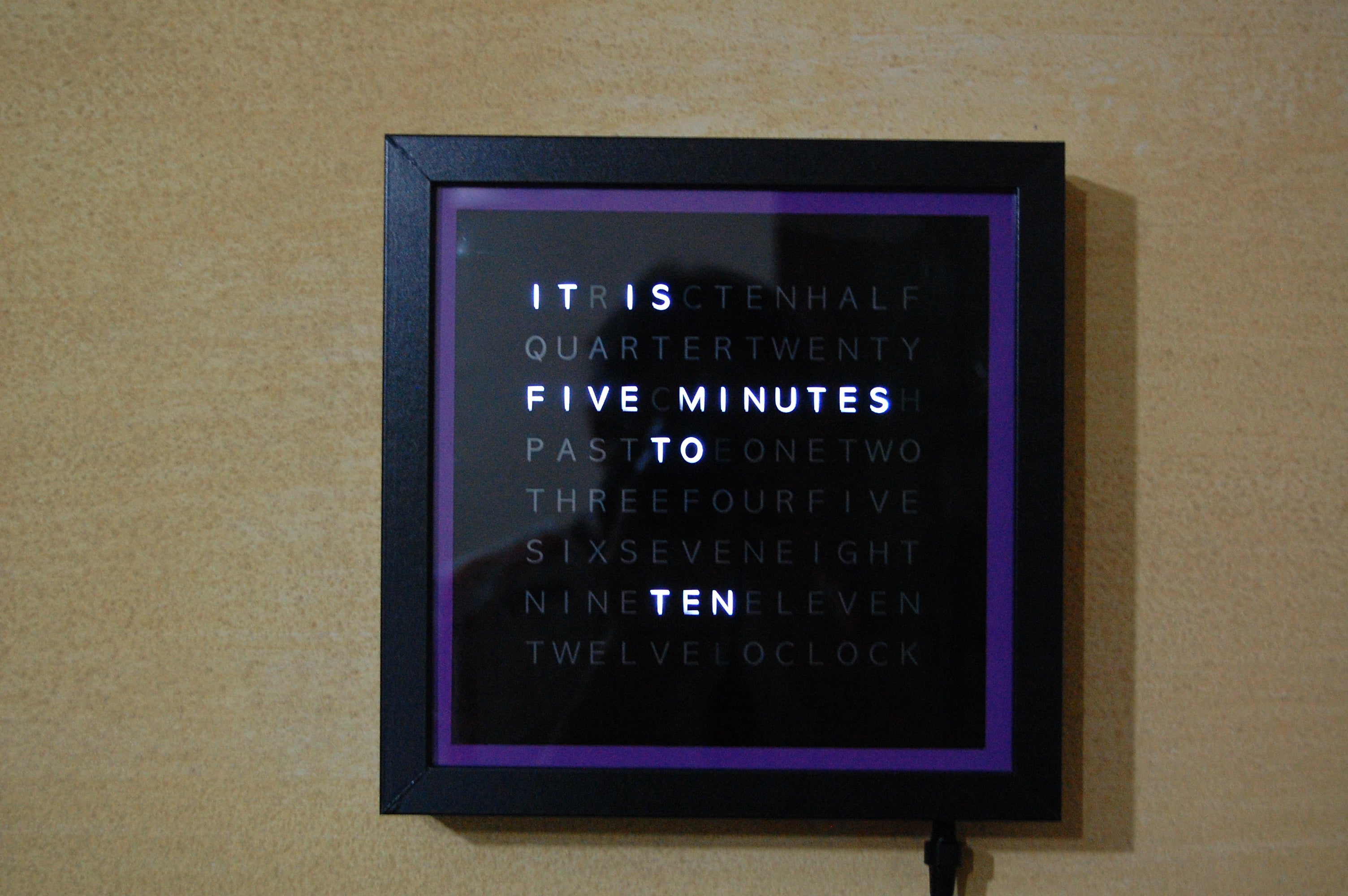 Word Clock In German Using Arduino, 60% OFF Word Clock In German Using Arduino, 60% OFF