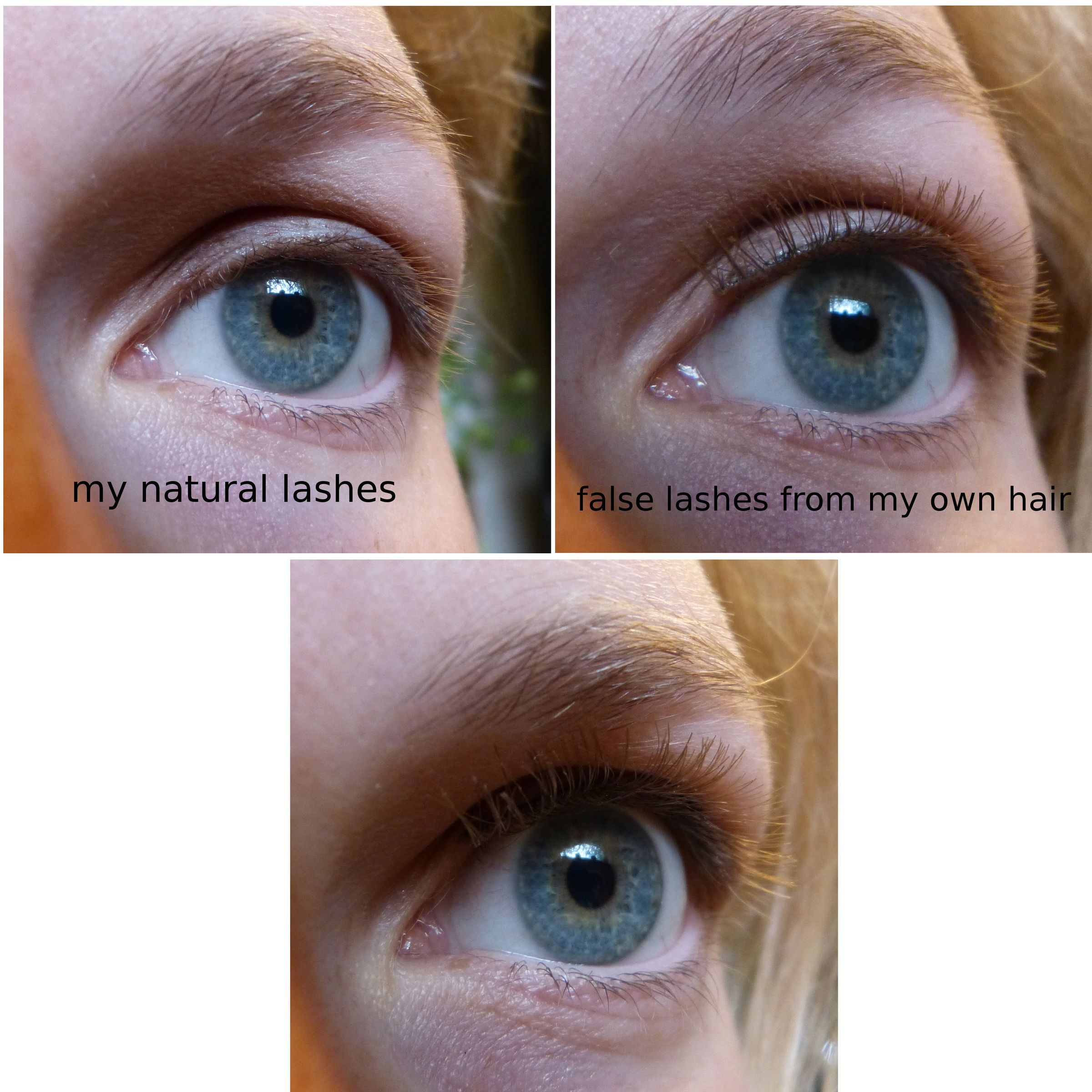 DIY Lashes From Own Hair : 9 Steps (with Pictures) - Instructables