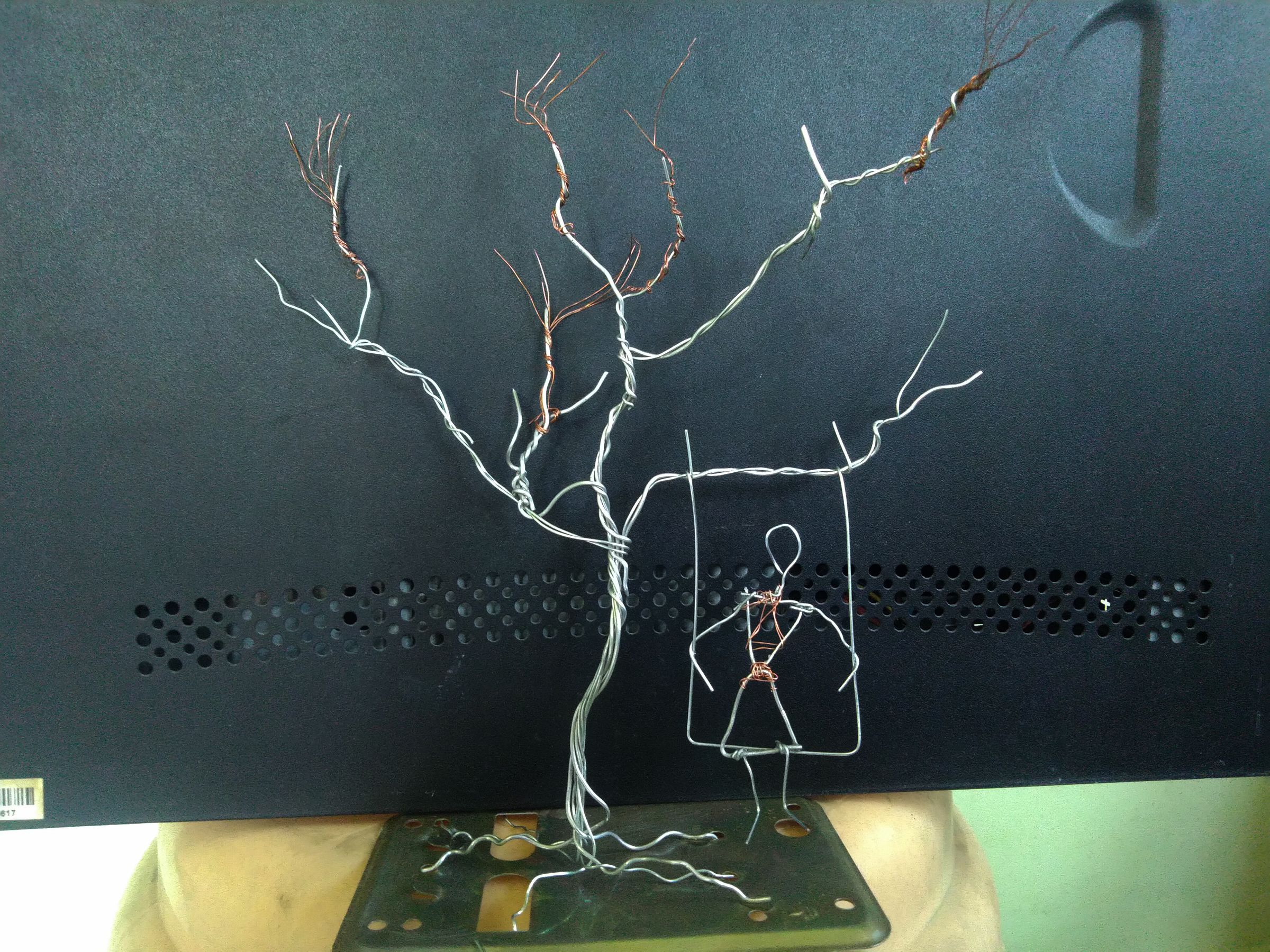 Metal Wire Tree With Swing : 4 Steps - Instructables