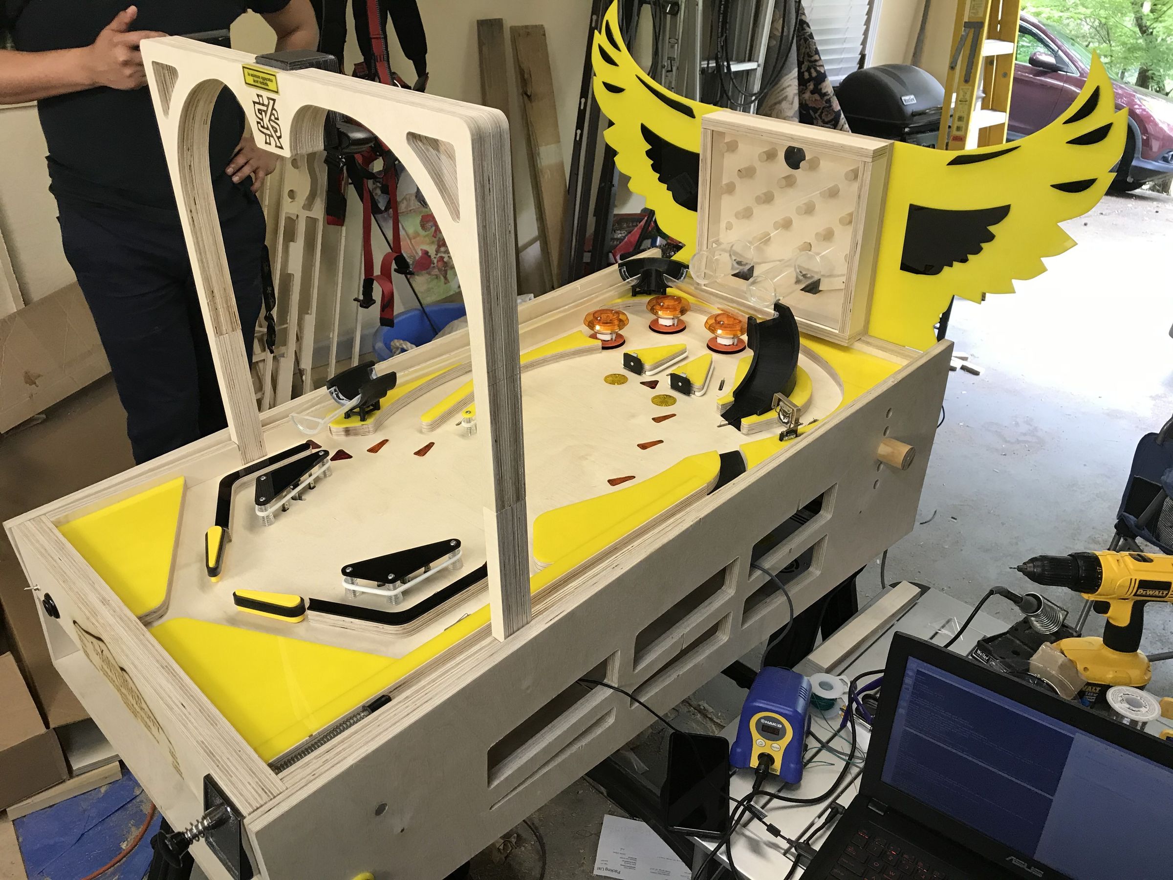 Arduino Pinball Machine That Plays Itself! : 13 Steps (with Pictures ...