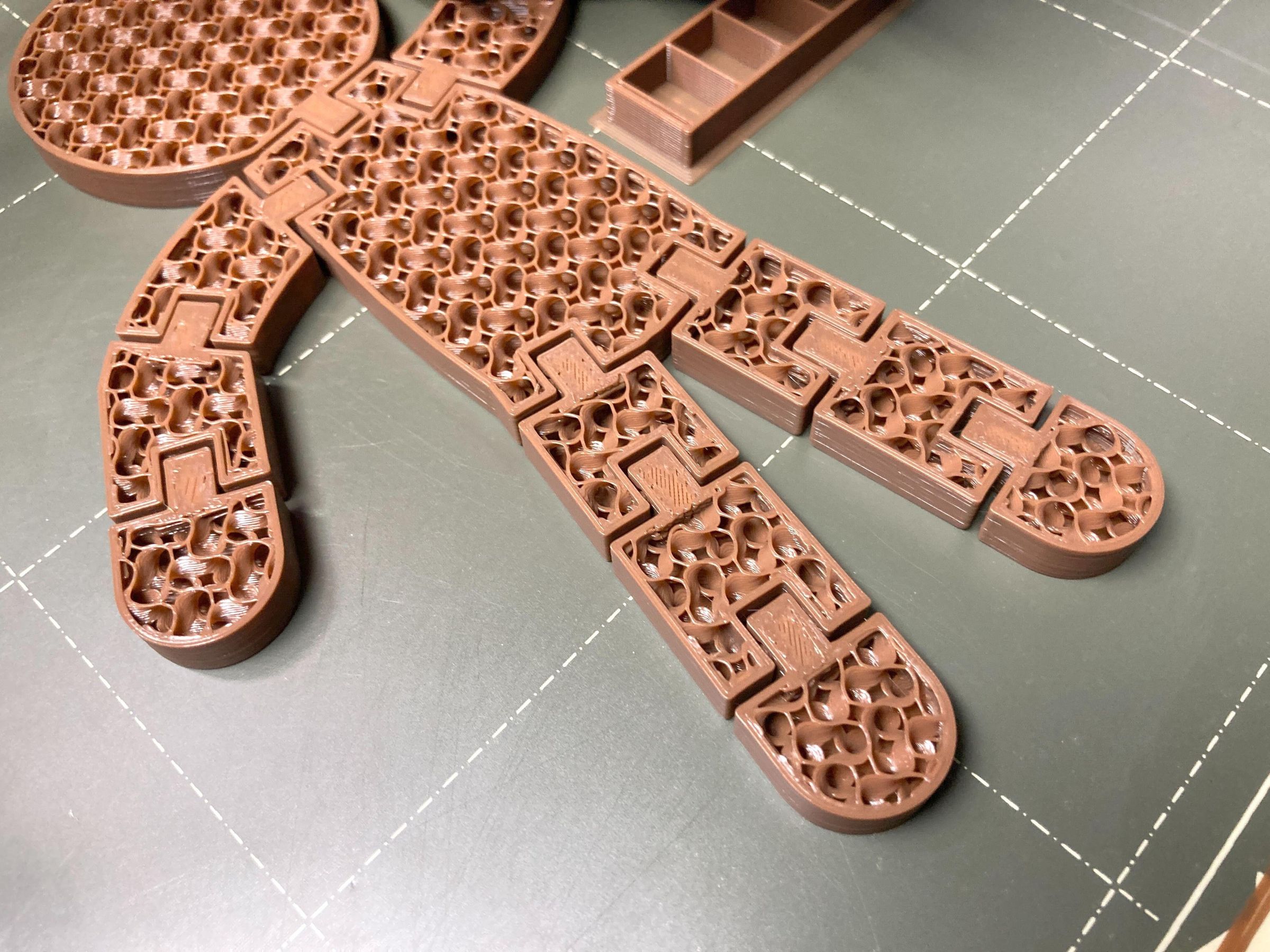 3D Print Articulated Gingerbread Man + Articulated Joint : 8 Steps ...