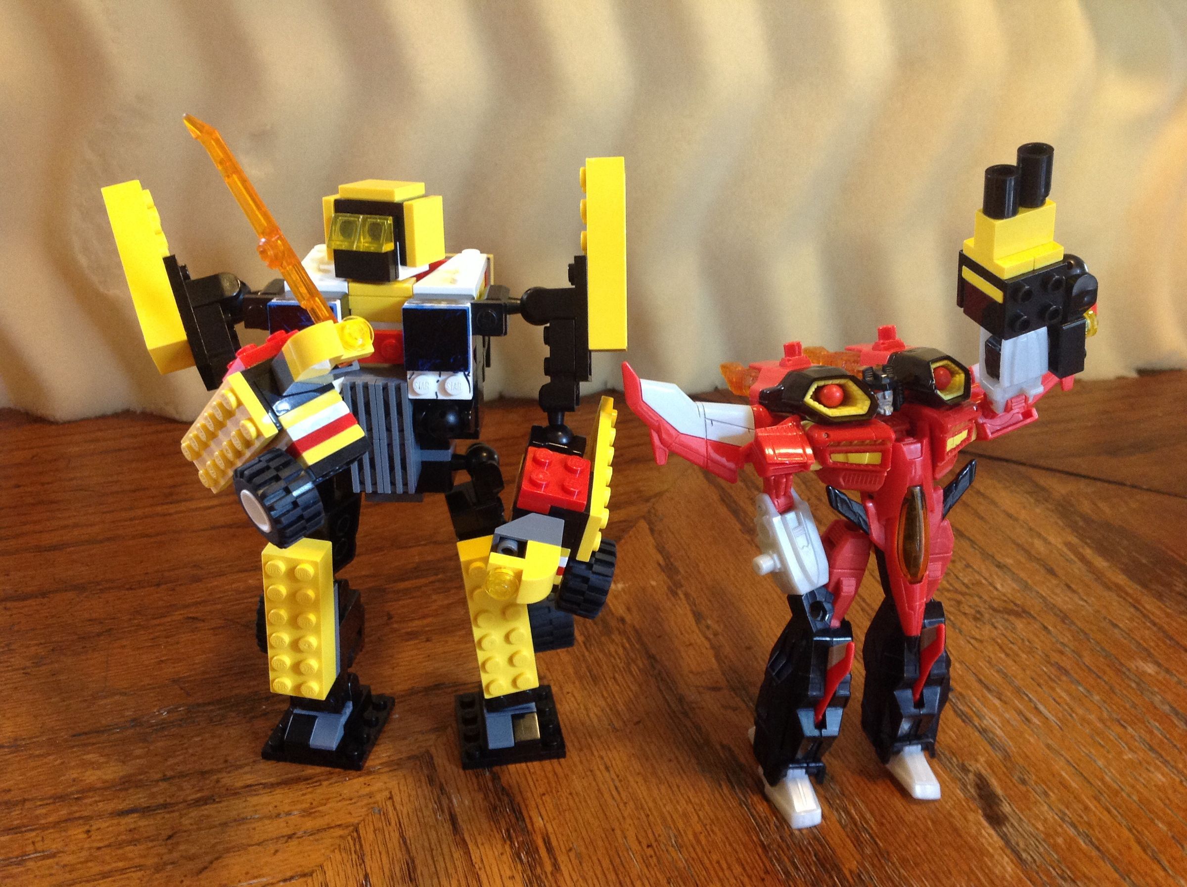 Lego Transformer: Huffer? a War for Cybertron Constructicon? You Decide ...