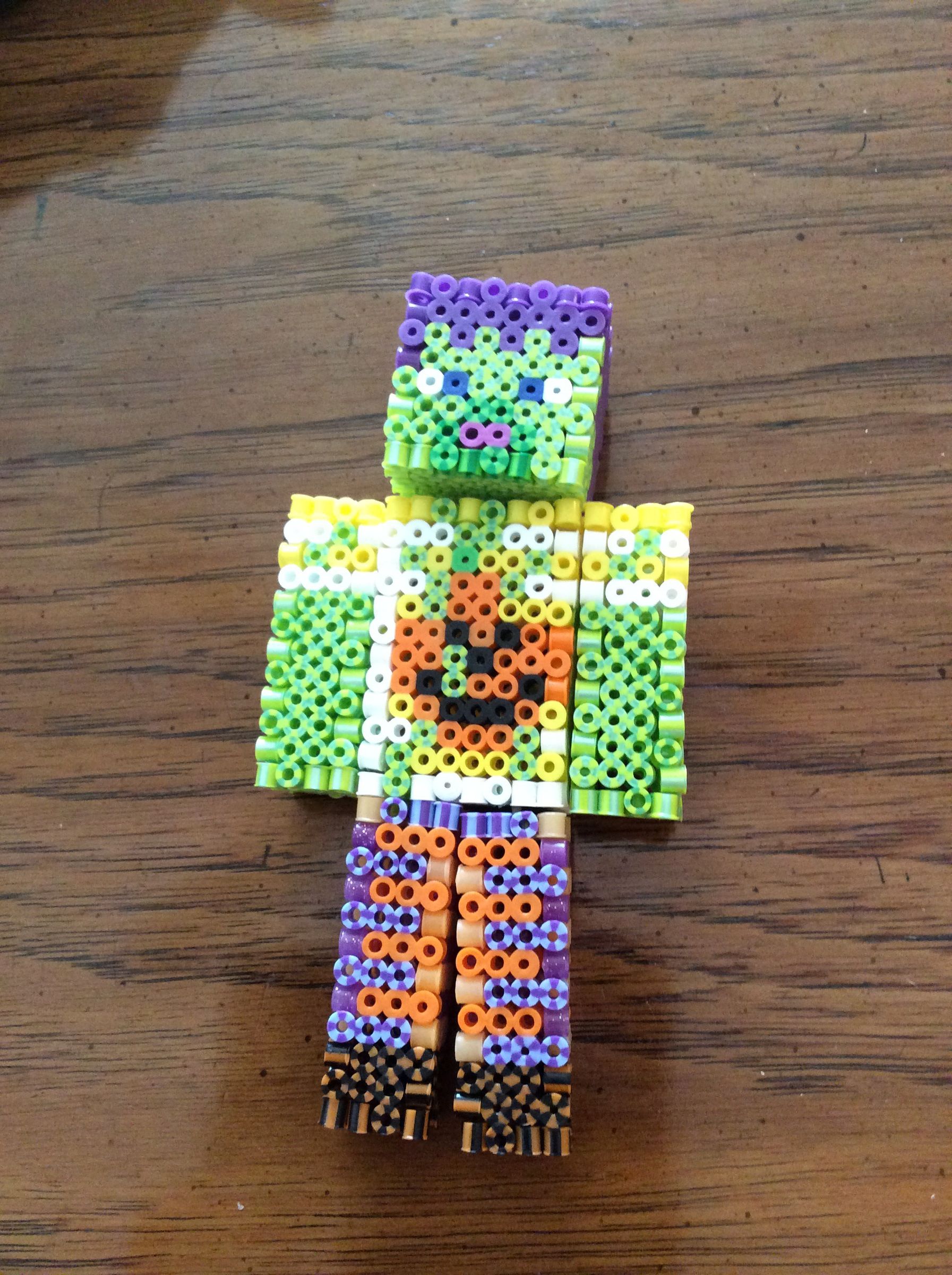 Minecraft 3D Perler Beads : 8 Steps - Instructables