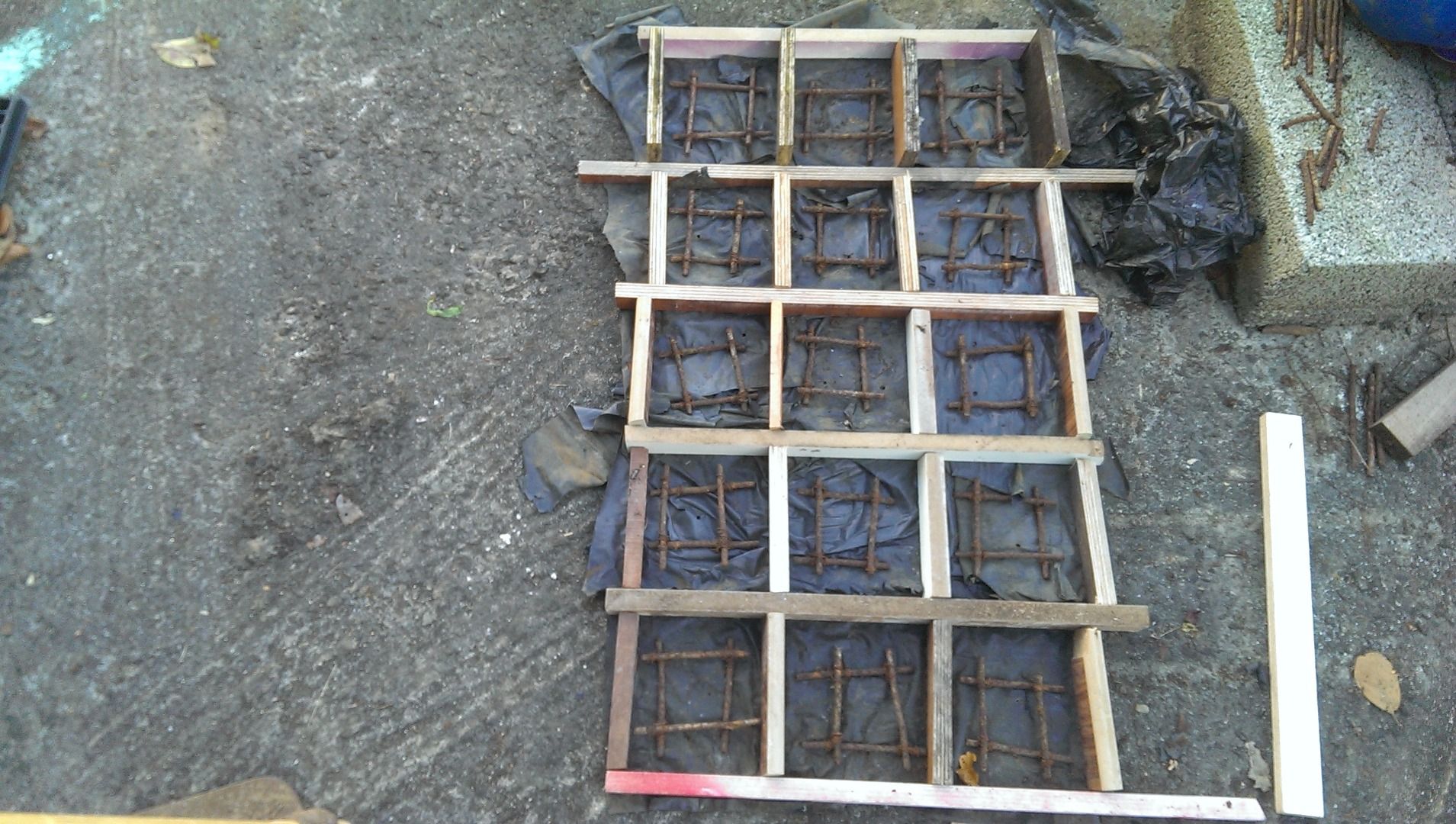 Concrete Base to Hold Things in Place + Mistakes and Lessons Learned ...