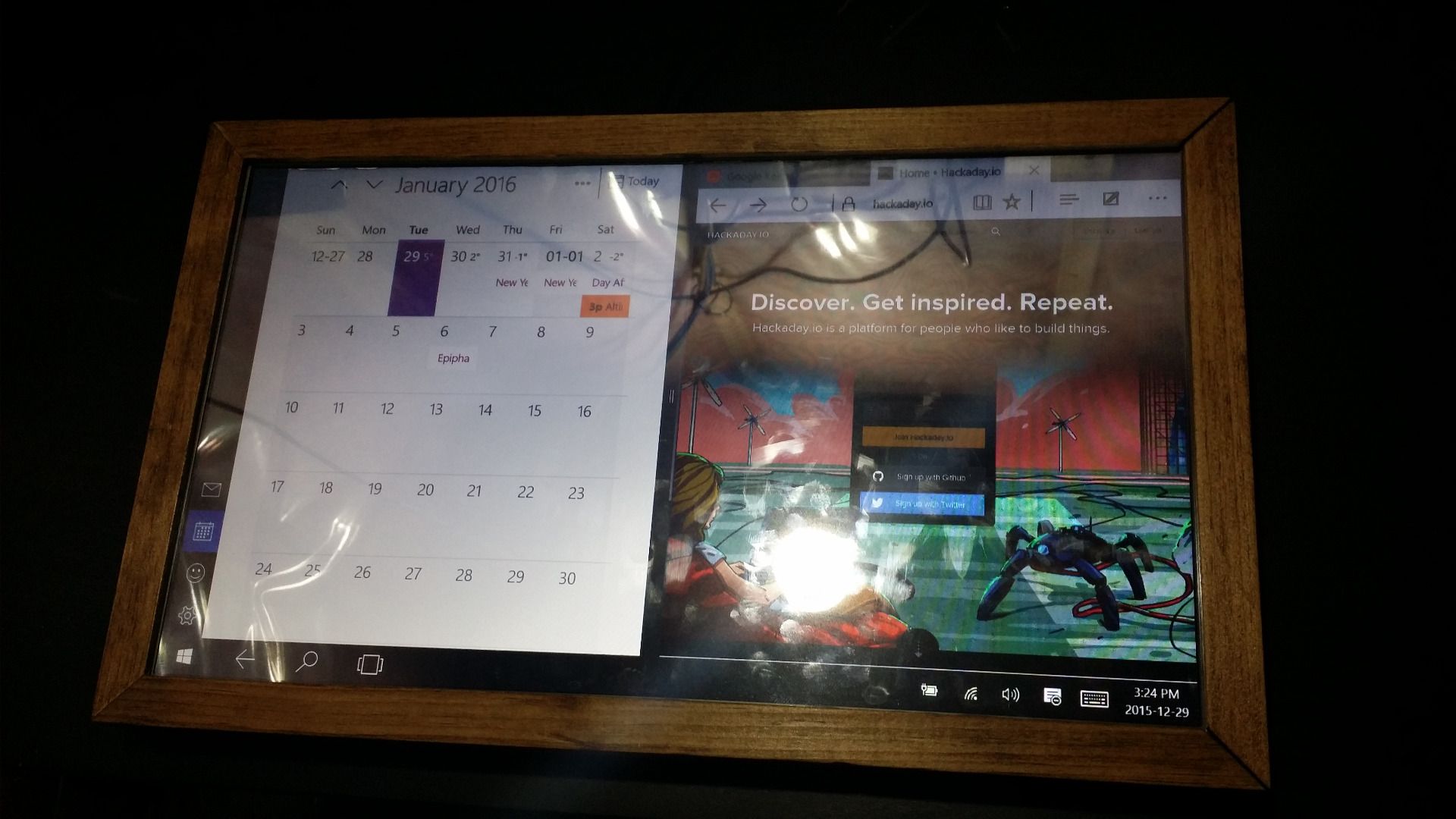 Touchscreen Wall Mounted Family Sync & Home Control Panel : 7 Steps ...