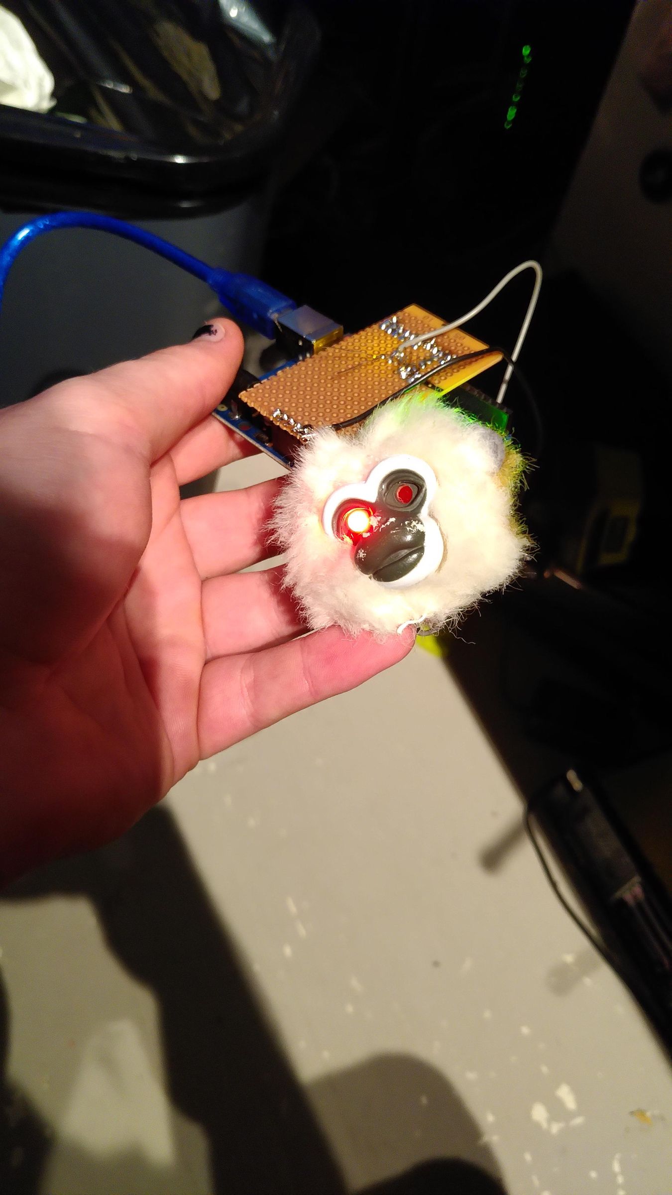 Project ITTT: Cursed Monkey Cyborg : 6 Steps - Instructables
