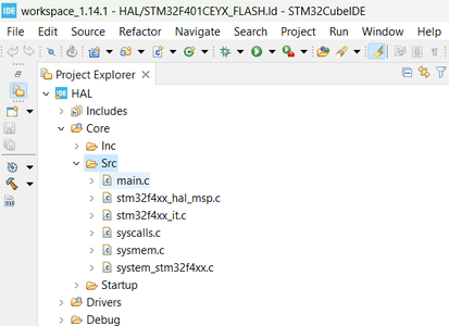 Steps to Start With STM Cube IDE and to Blink On-board LED Using HAL Programming by STM32 Black ...
