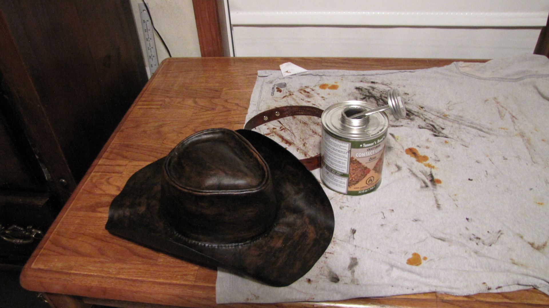 Hand-Crafted Leather Cowboy Hat : 9 Steps (with Pictures) - Instructables
