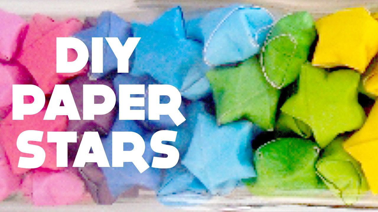DIY Lucky Stars // Paper Star : 5 Steps (with Pictures) - Instructables