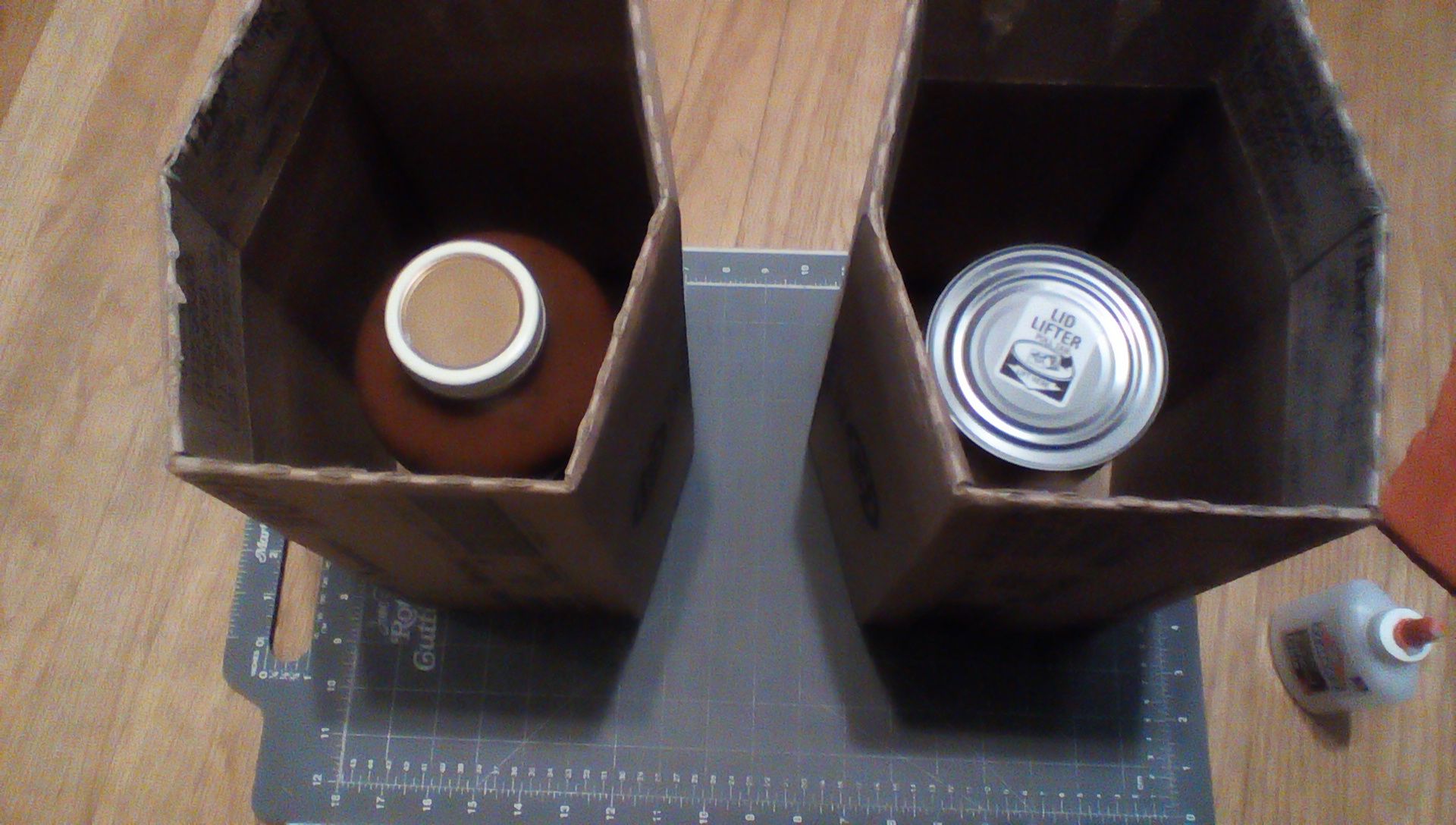 10 Minute Cardboard Box Hex Cubbies : 6 Steps - Instructables