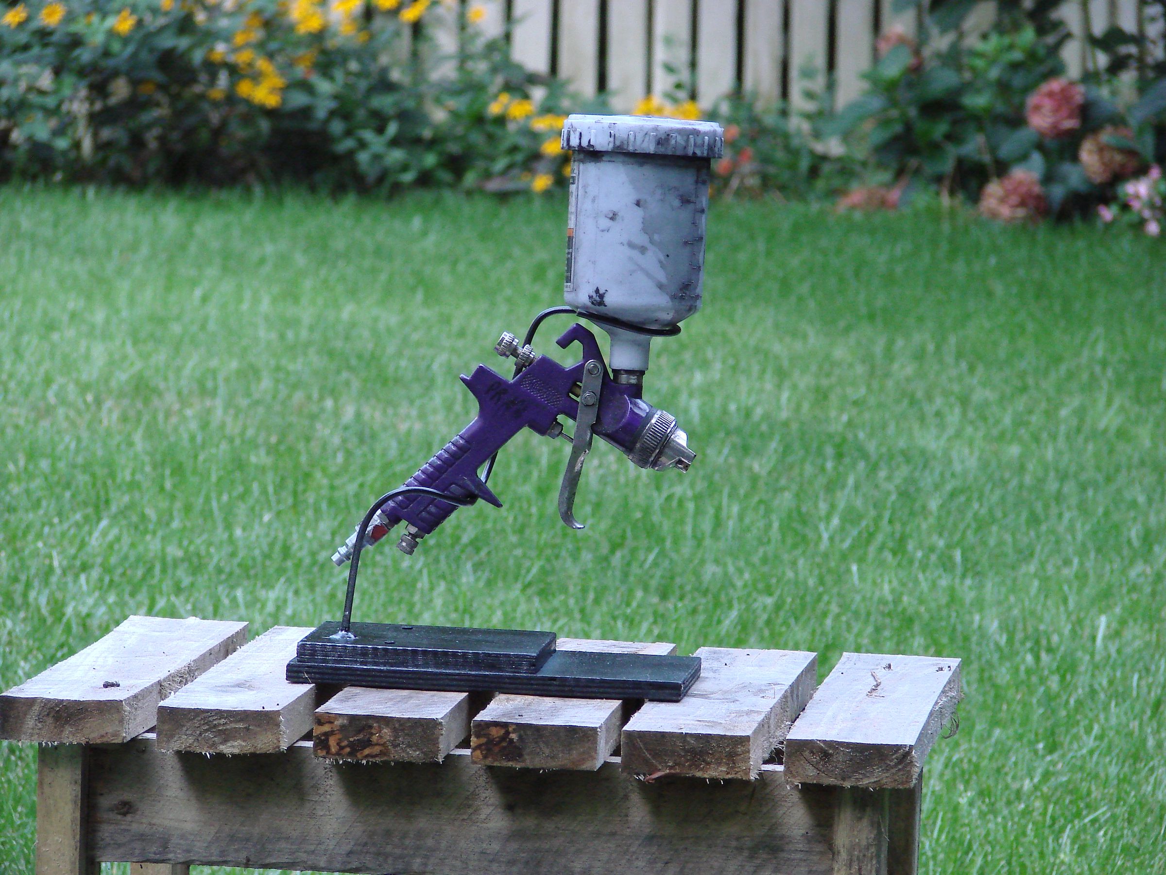 Spray Gun Stand : 5 Steps (with Pictures) - Instructables